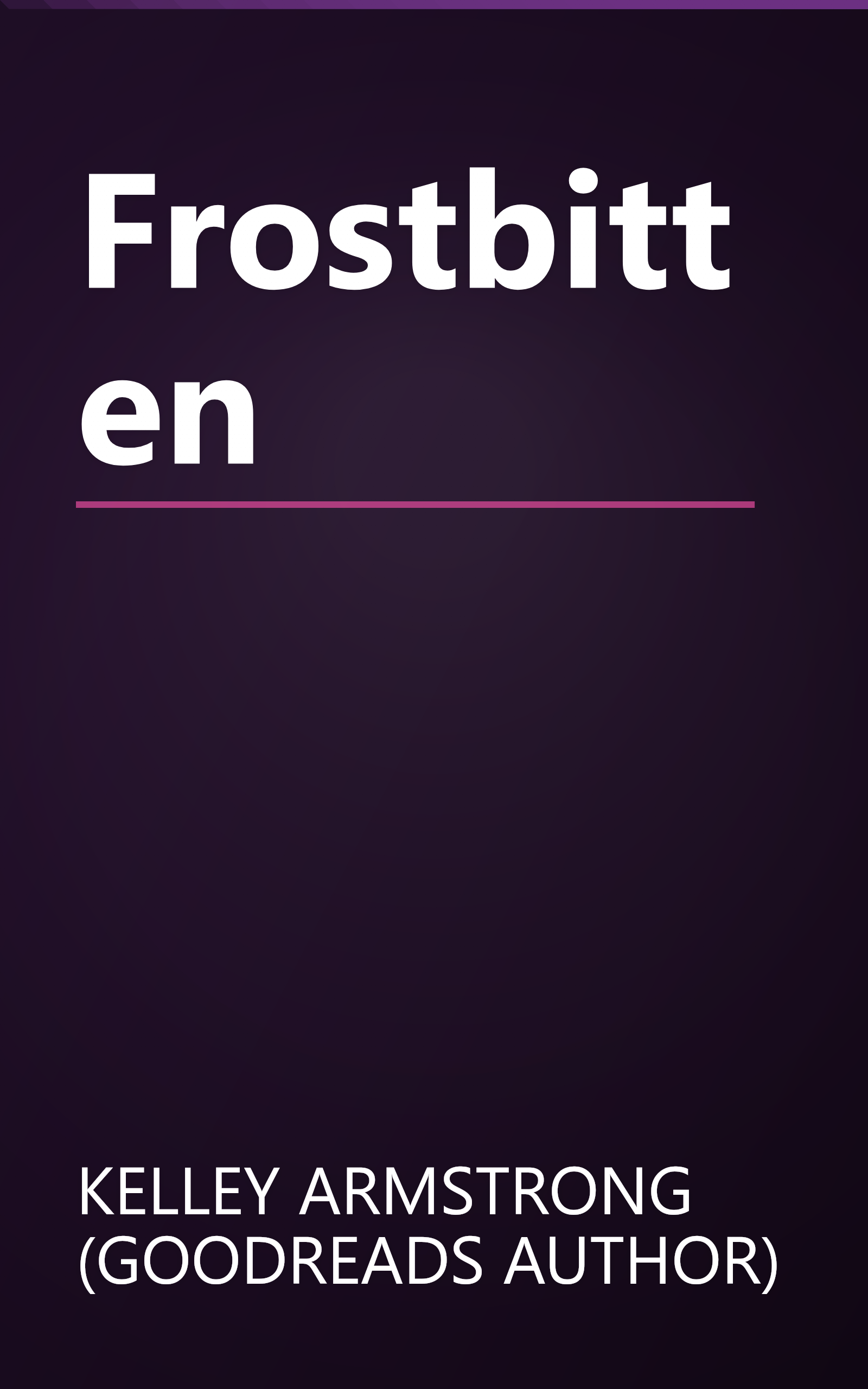 Frostbitten book cover