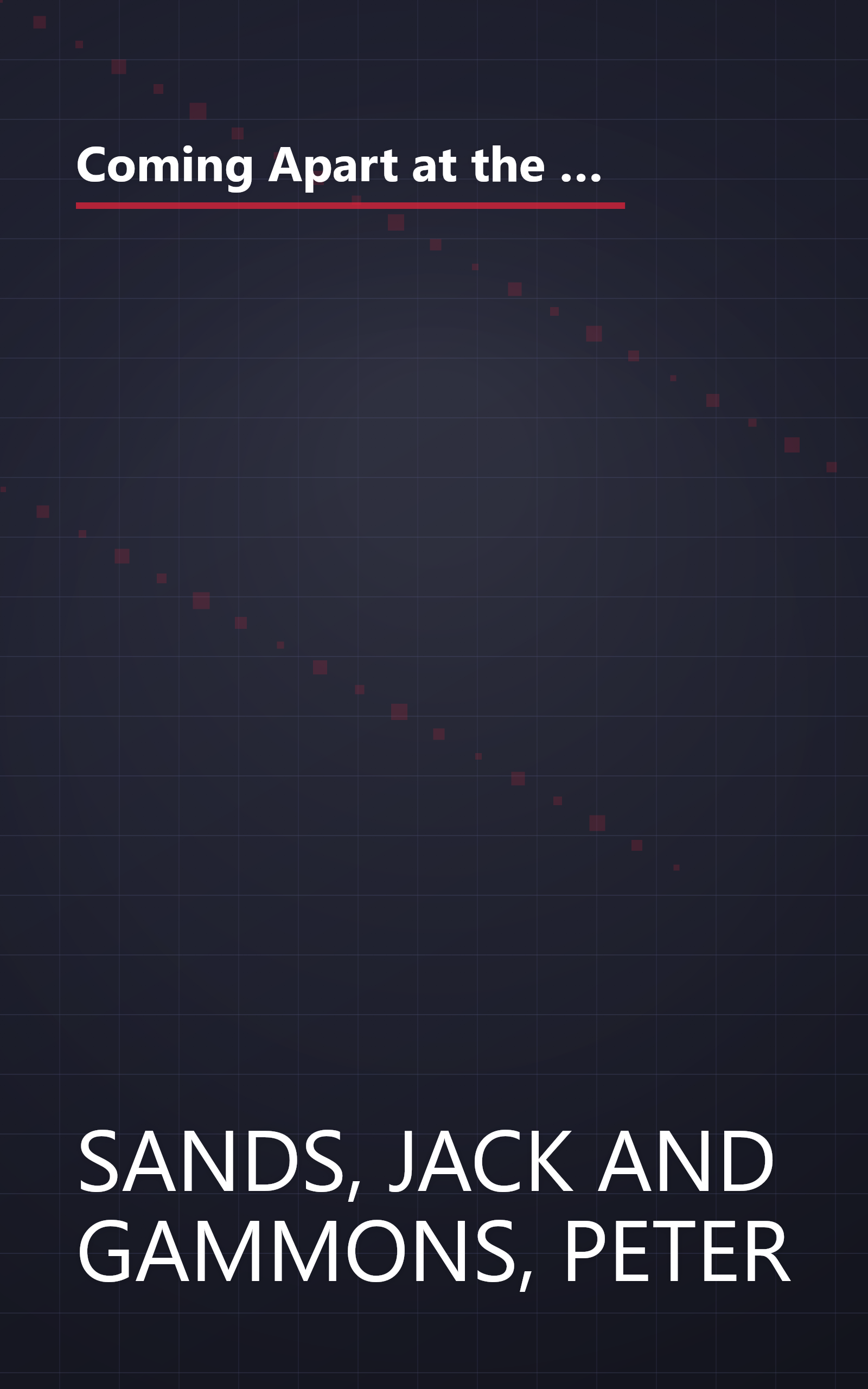 Coming Apart at the Seams: How Baseball Owners, Players, and Television Executives Have Led Our National Pastime to the Brink of Disaster book cover