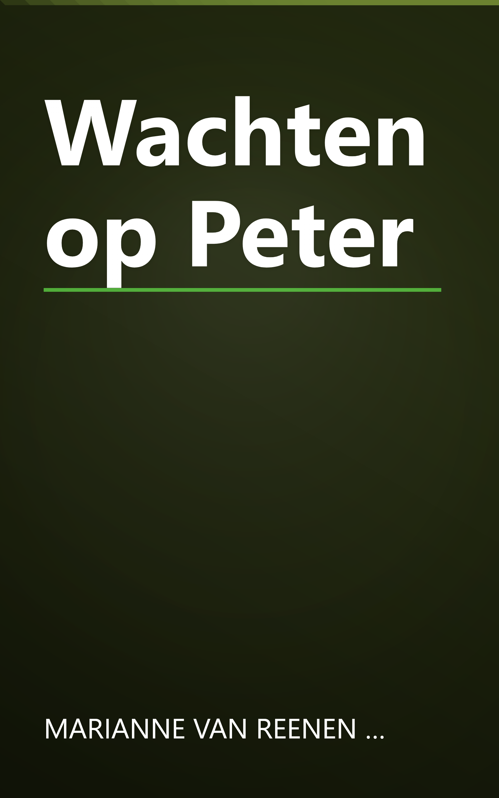 Wachten op Peter book cover