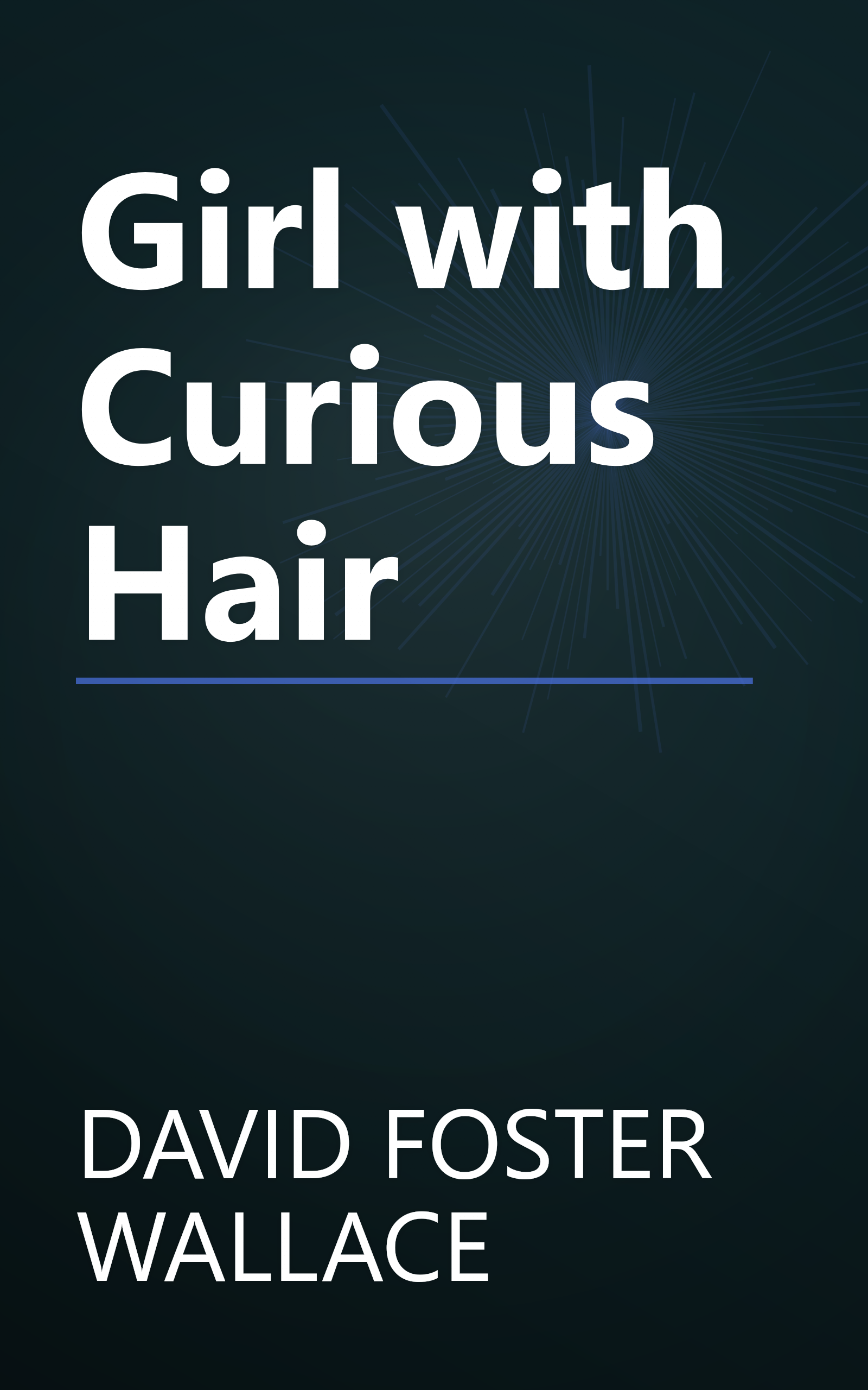 Girl with Curious Hair book cover