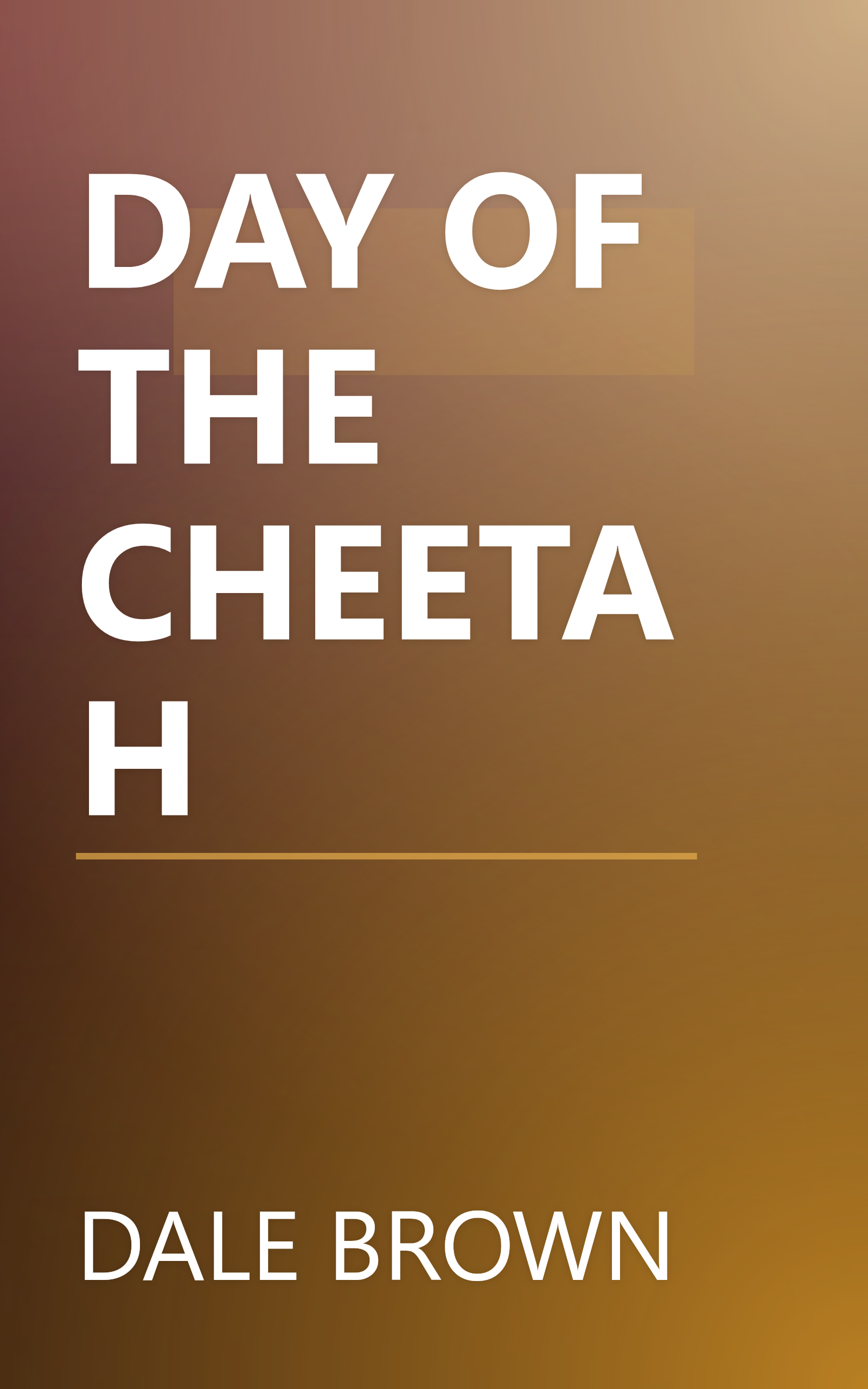 DAY OF THE CHEETAH book cover