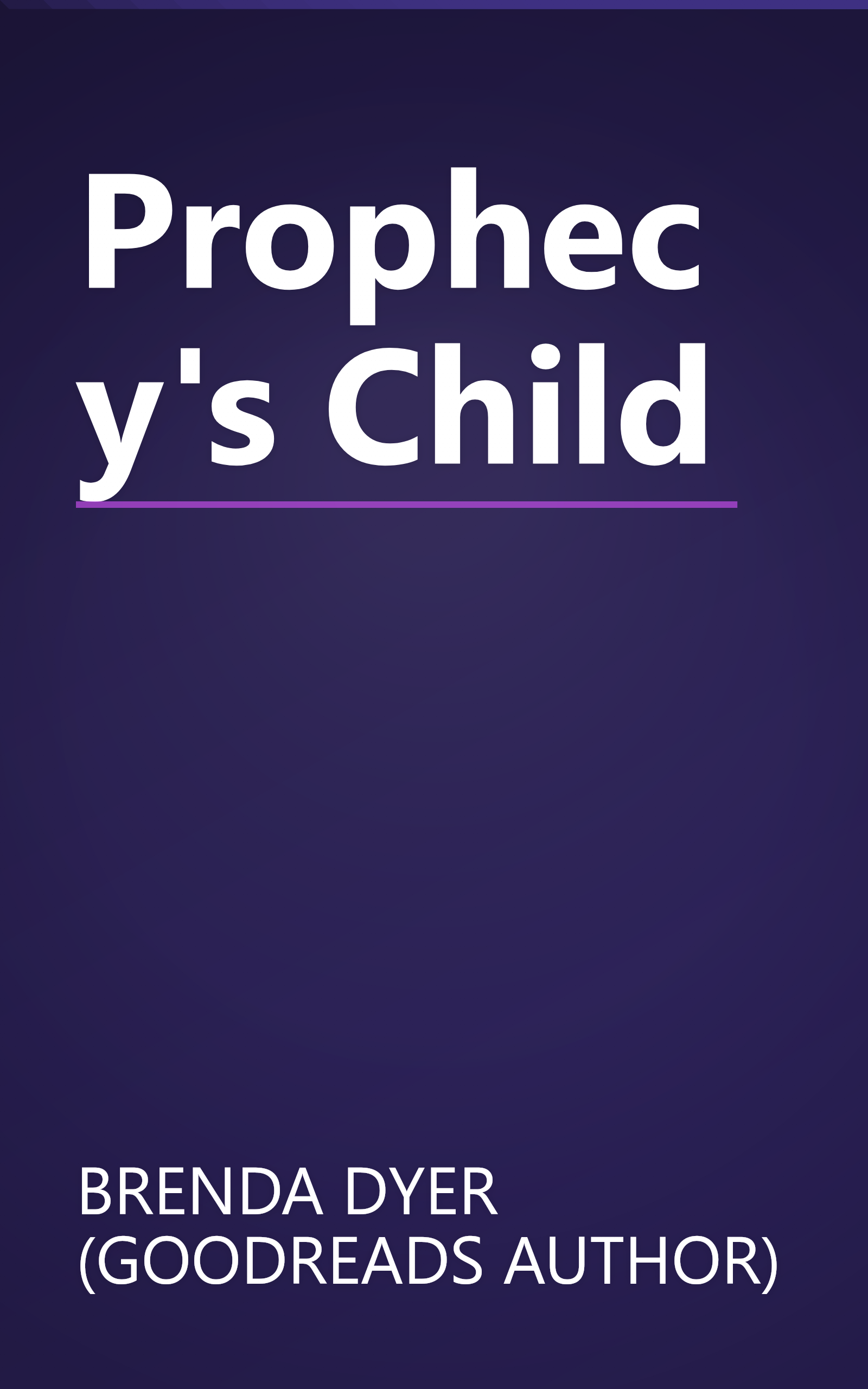 Prophecy's Child book cover
