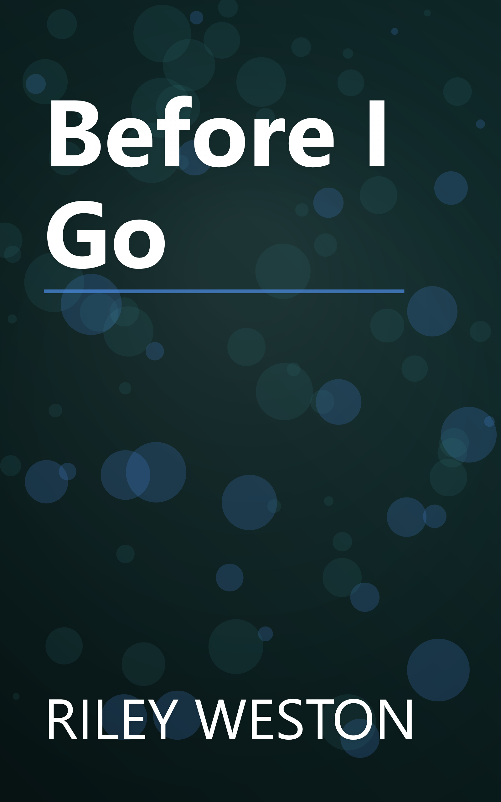 Before I Go book cover