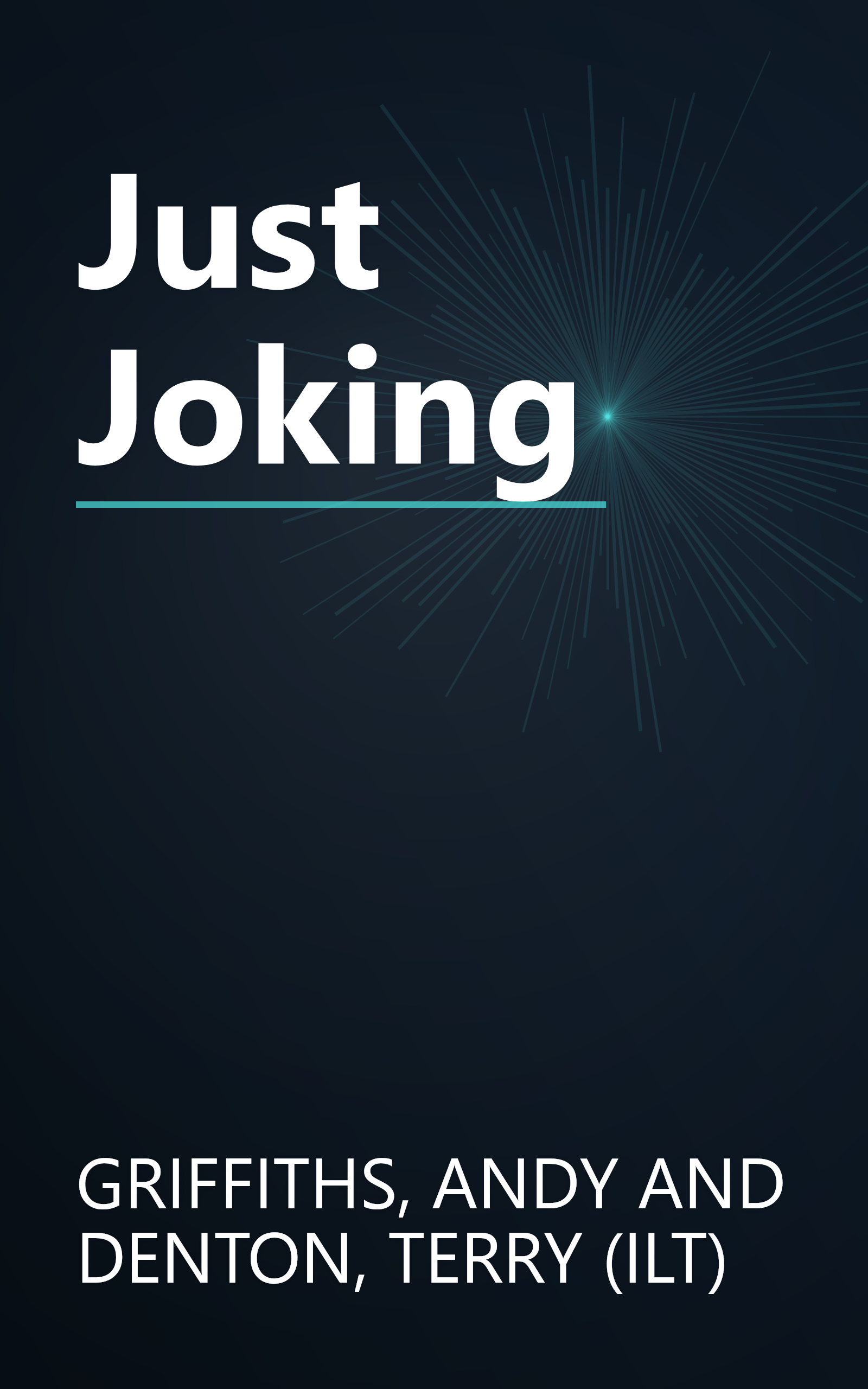 Just Joking book cover