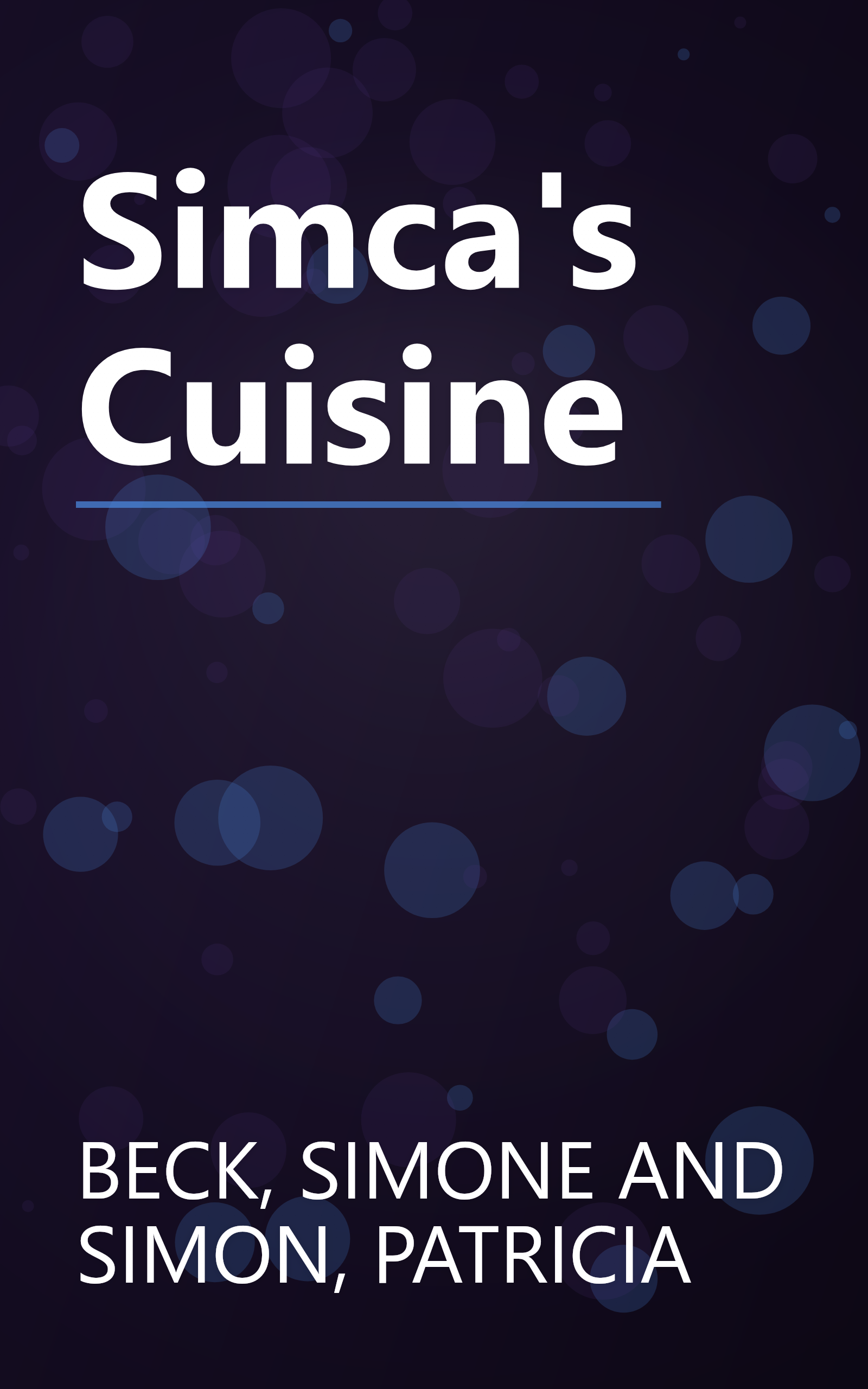 Simca's Cuisine book cover