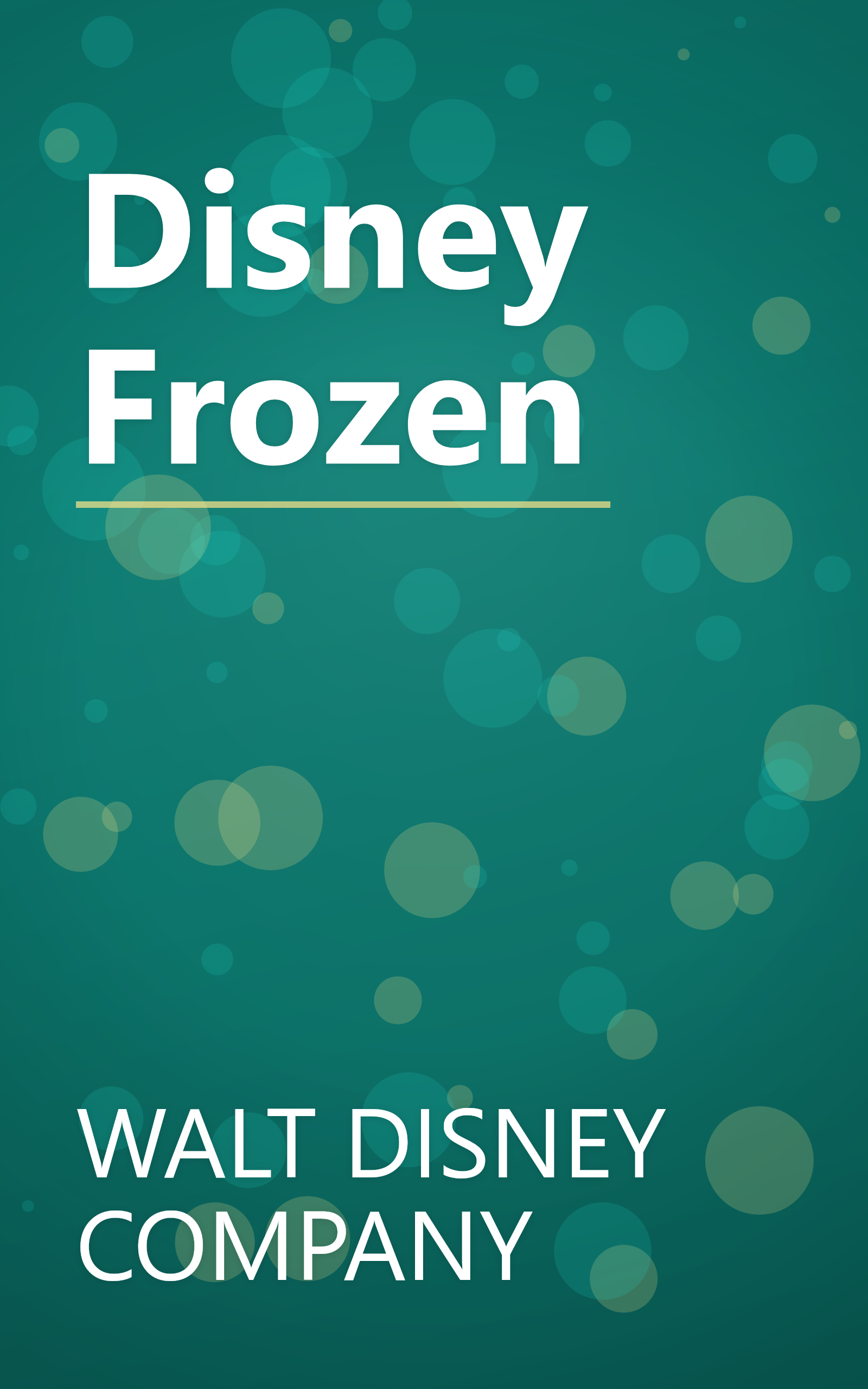 Disney Frozen book cover