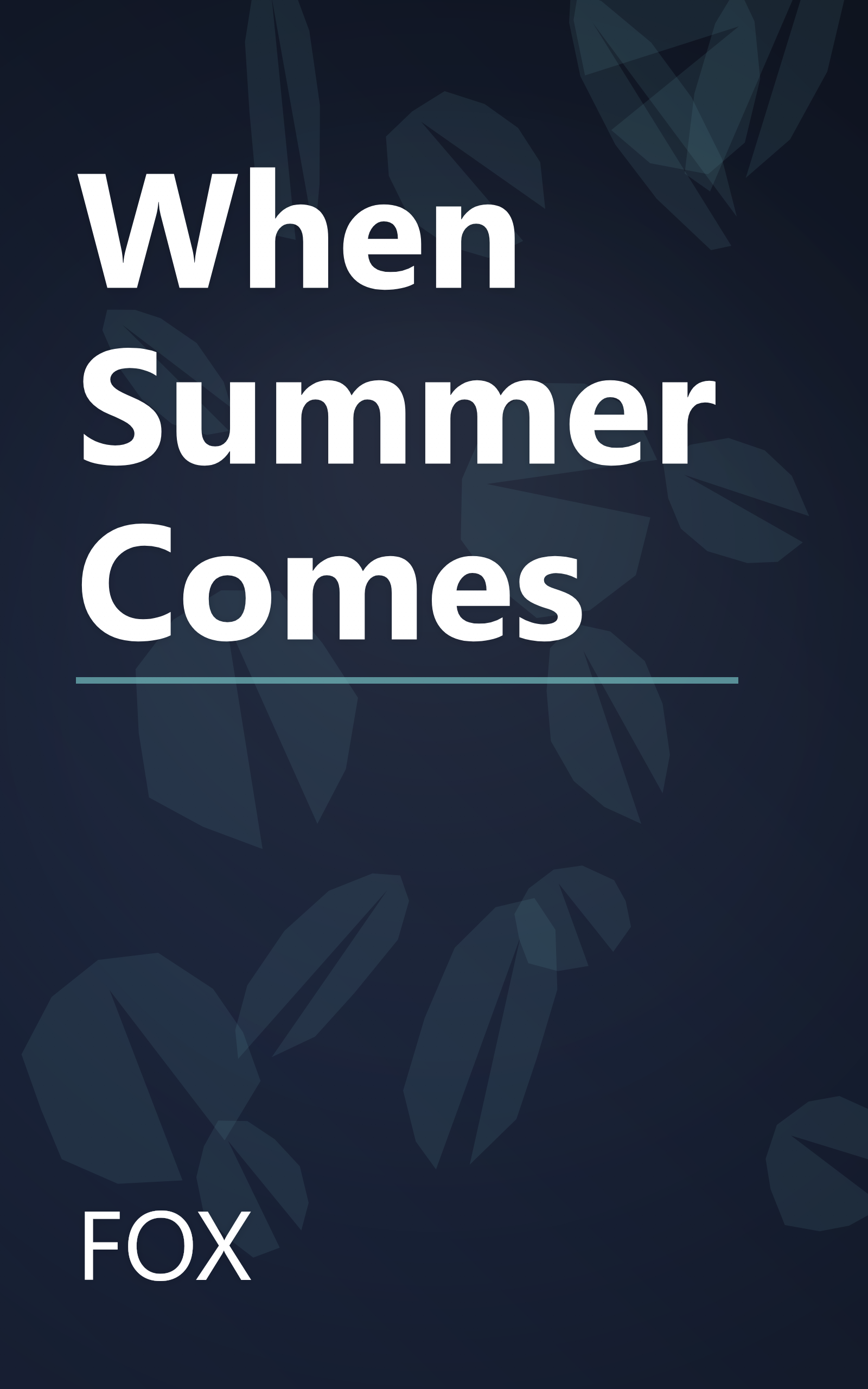 When Summer Comes book cover