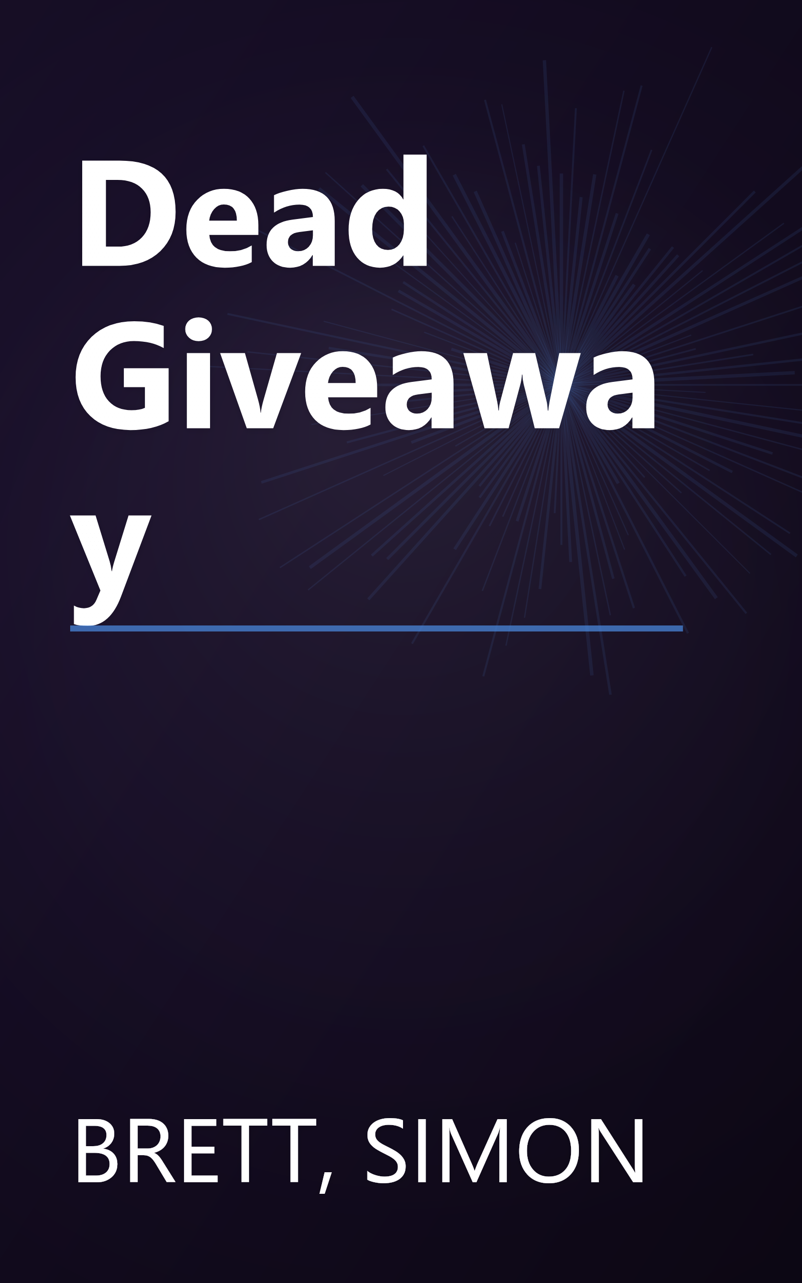 Dead Giveaway book cover