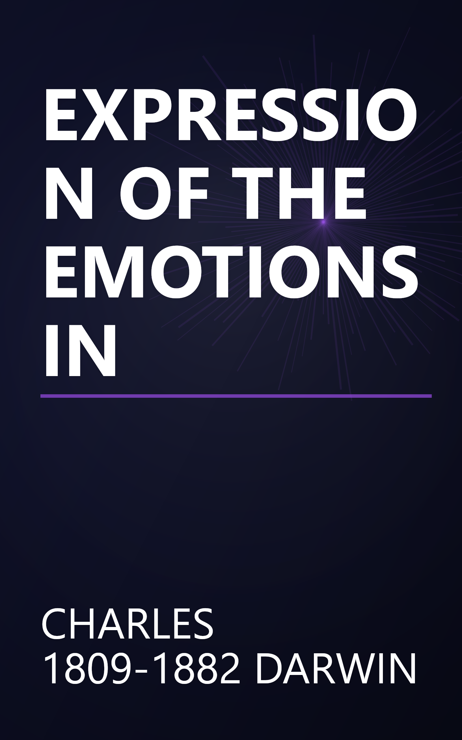 EXPRESSION OF THE EMOTIONS IN book cover