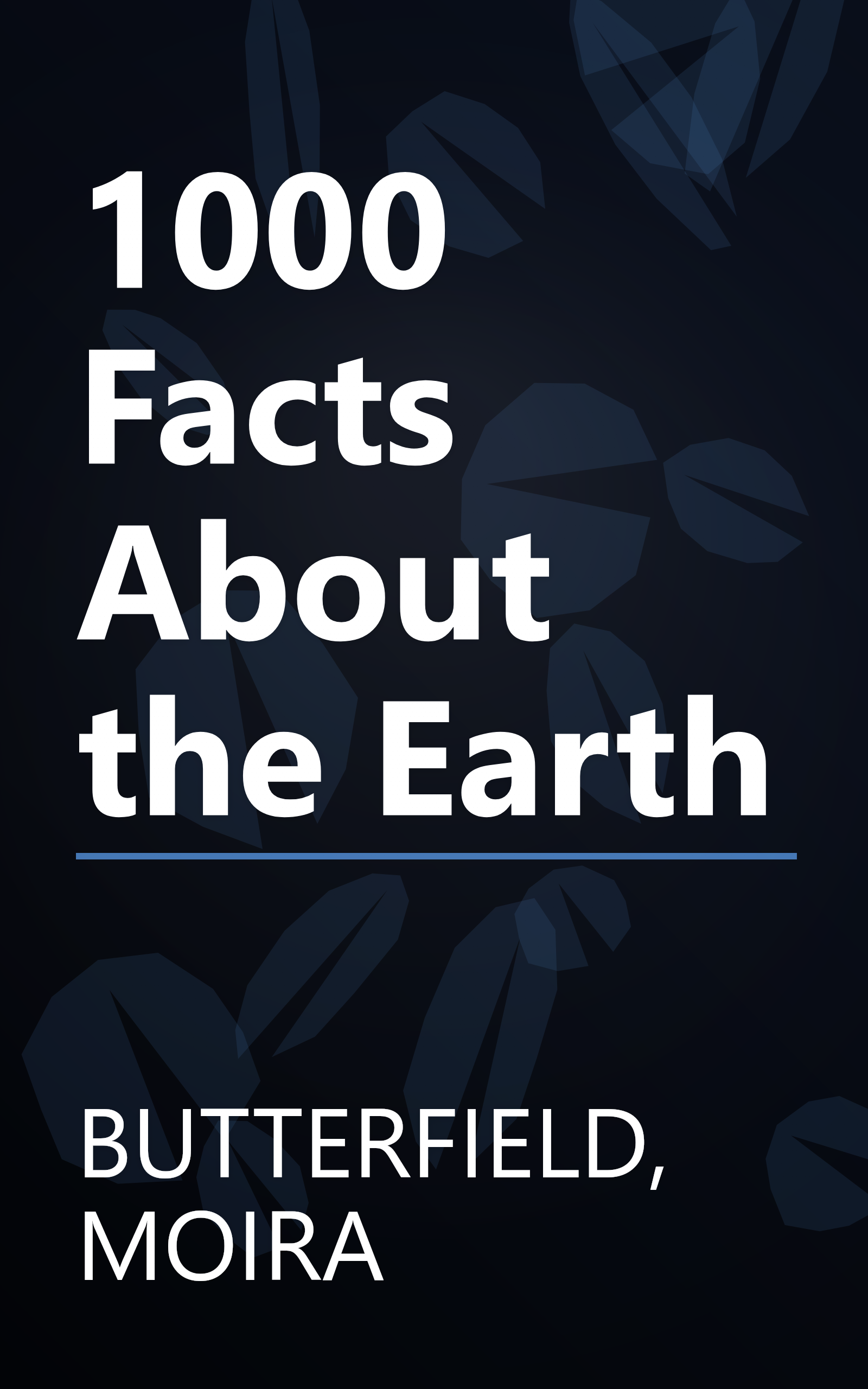 1000 Facts About the Earth book cover