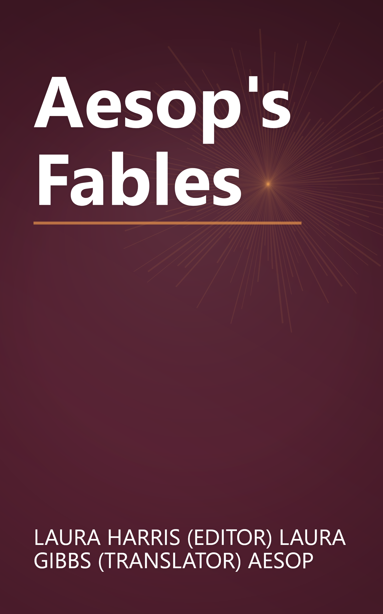 Aesop's Fables book cover