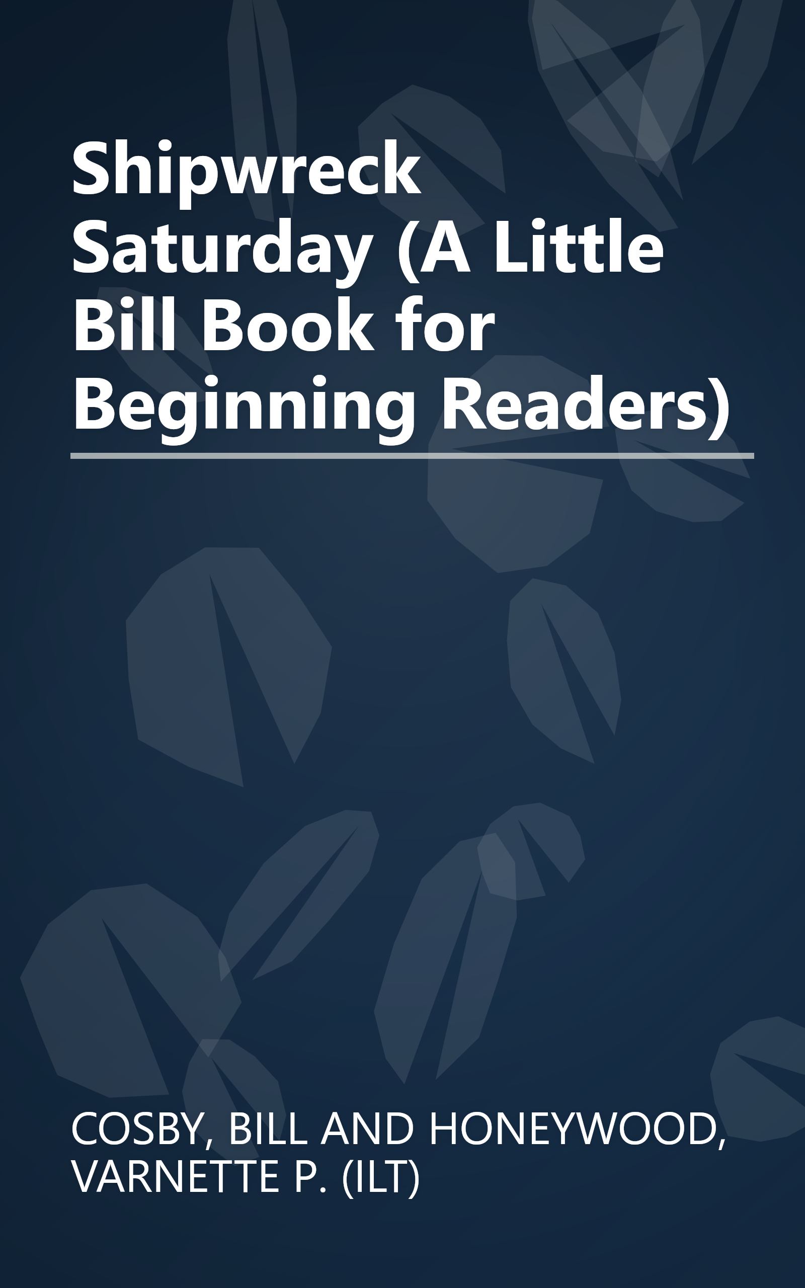 Shipwreck Saturday (A Little Bill Book for Beginning Readers) book cover