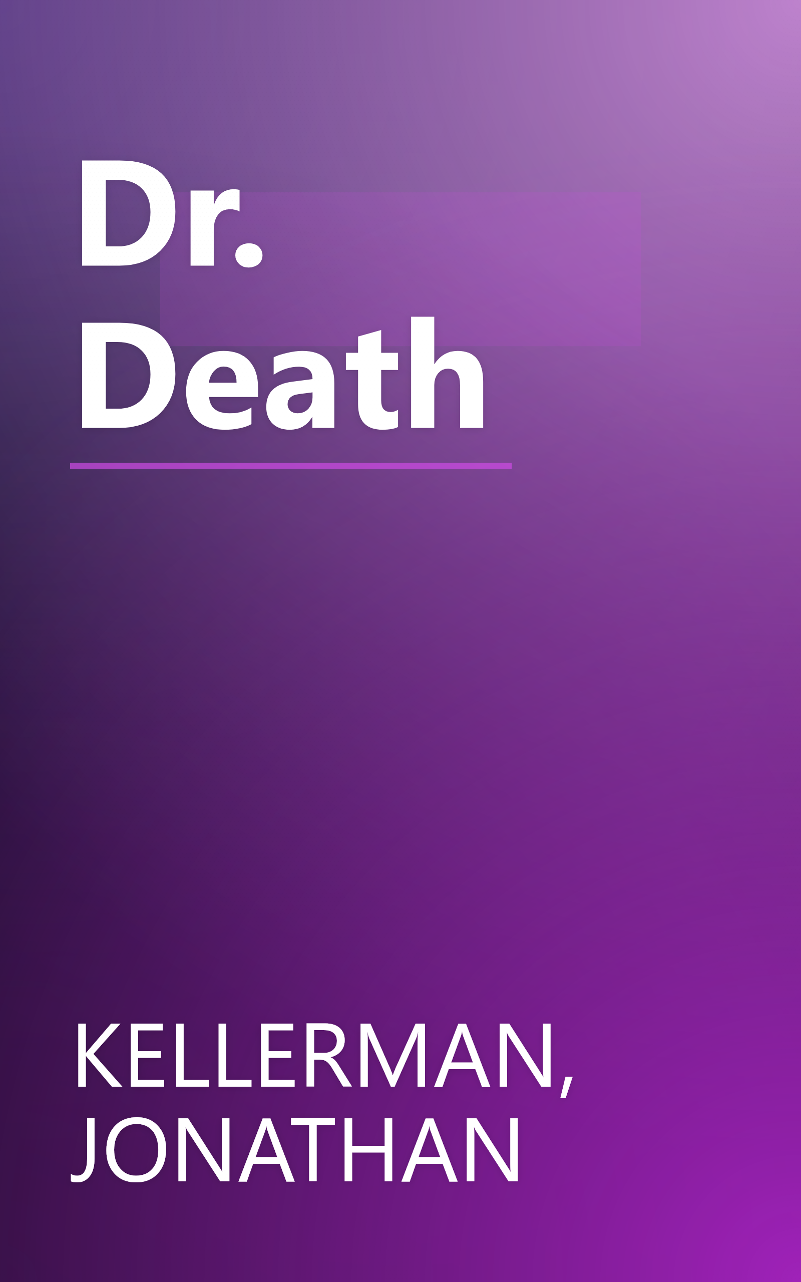 Dr. Death book cover