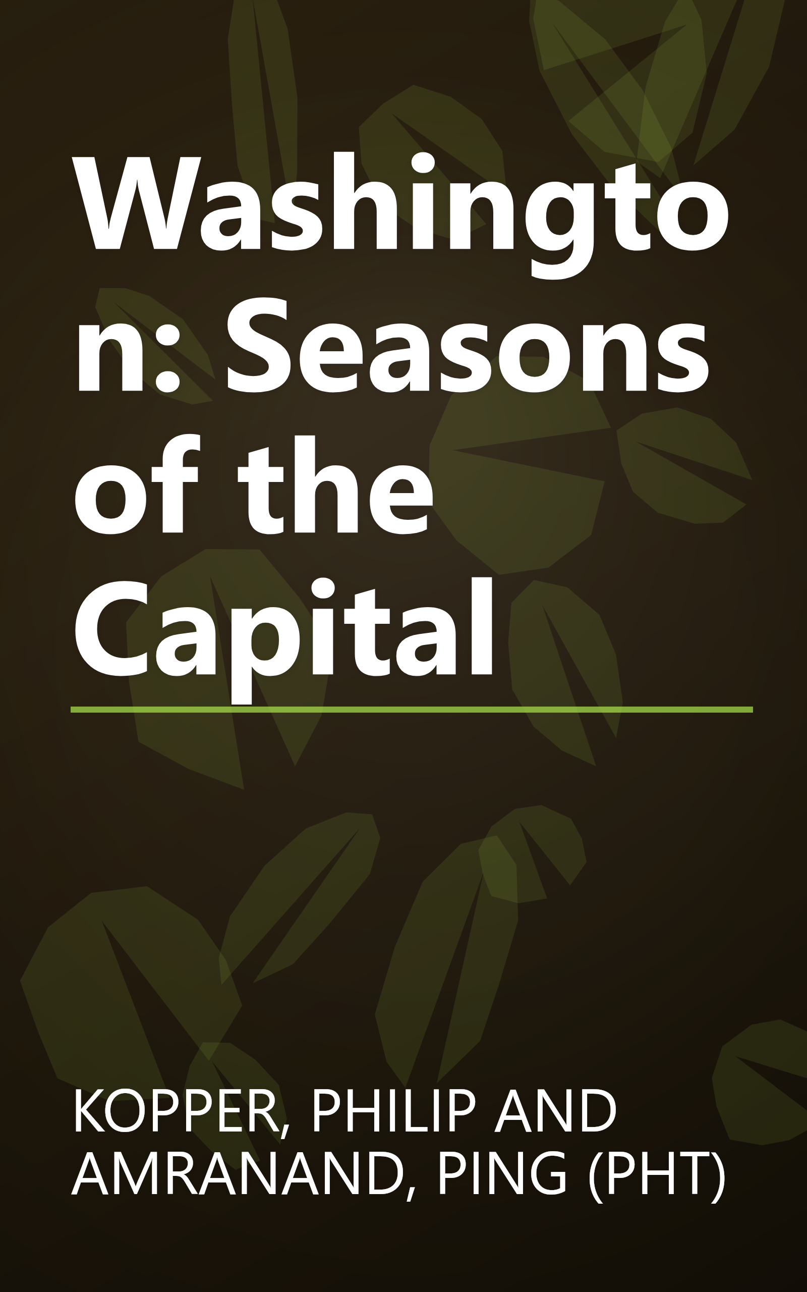 Washington: Seasons of the Capital book cover