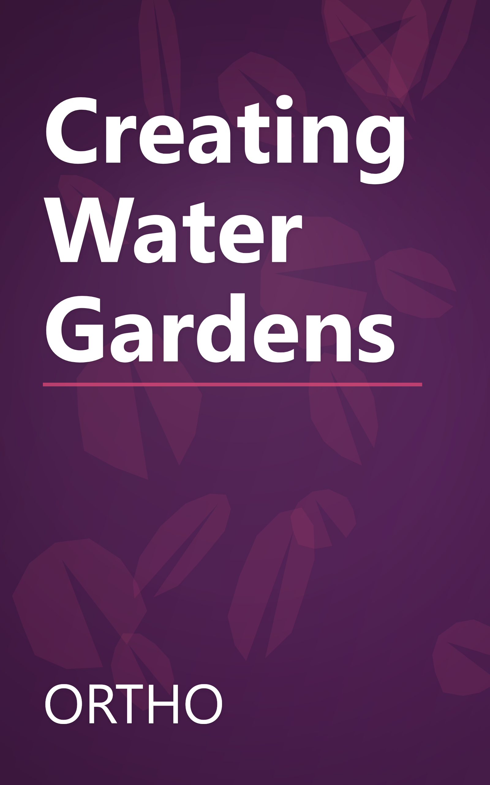 Creating Water Gardens book cover