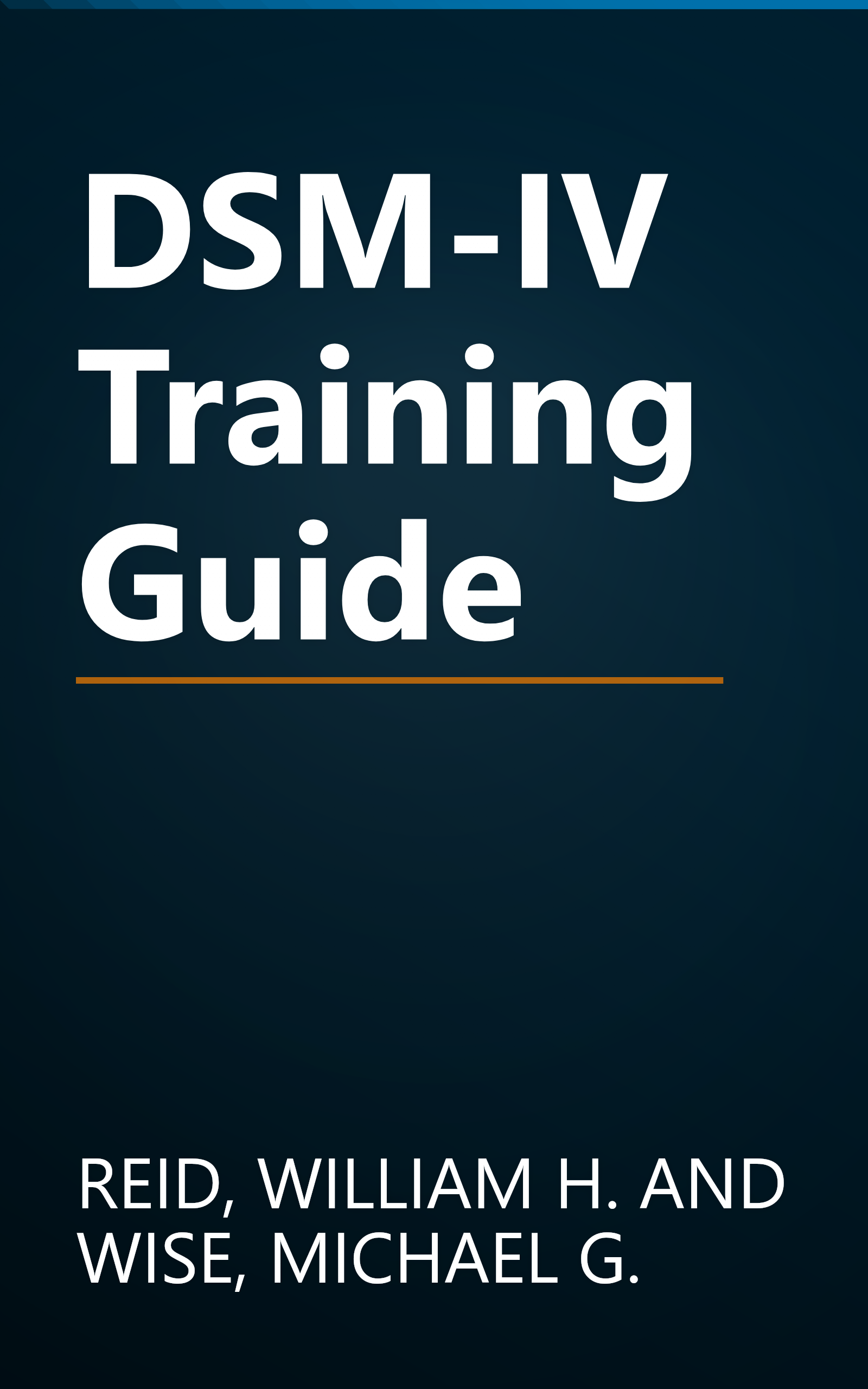 DSM-IV Training Guide book cover