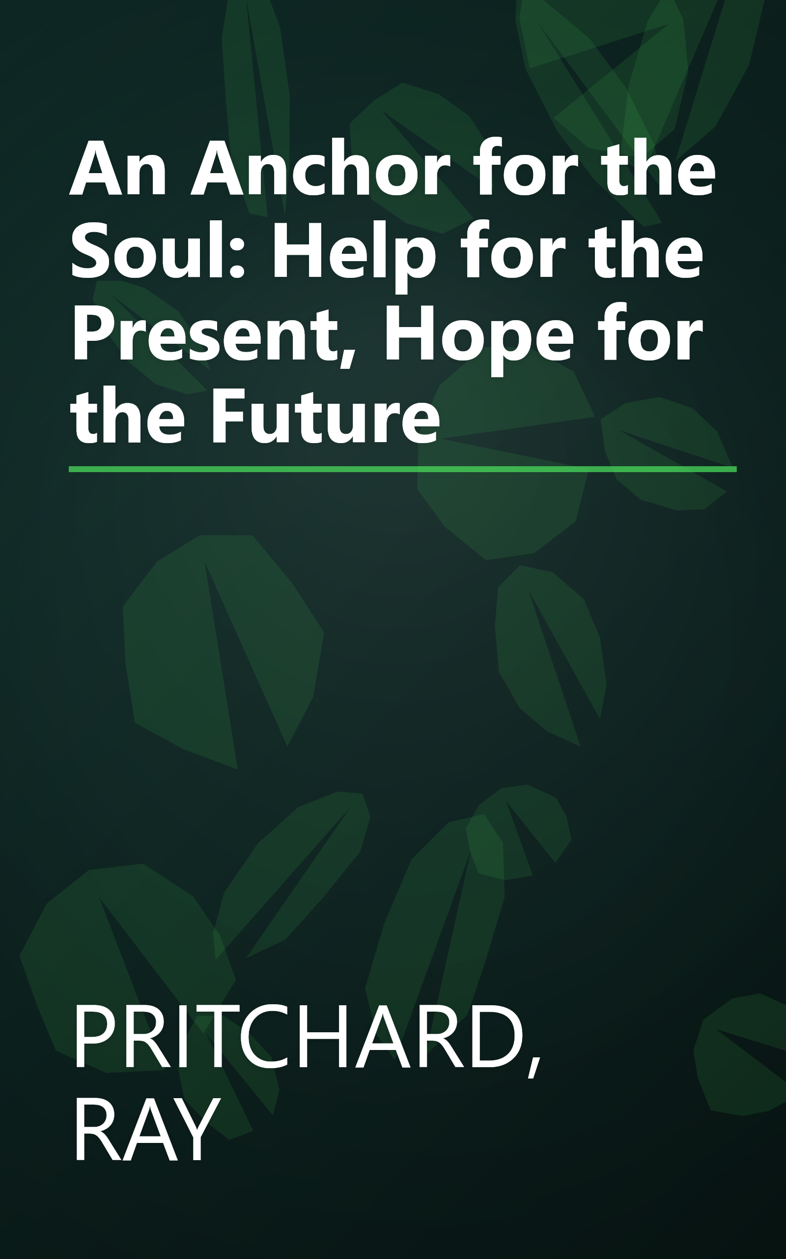 An Anchor for the Soul: Help for the Present, Hope for the Future book cover