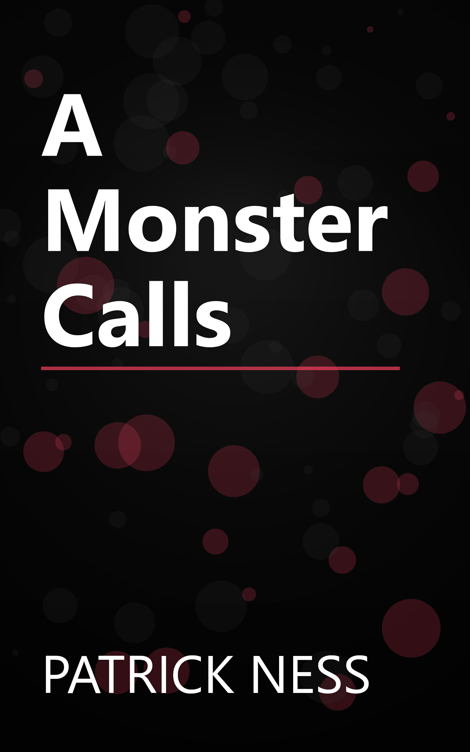 A Monster Calls book cover