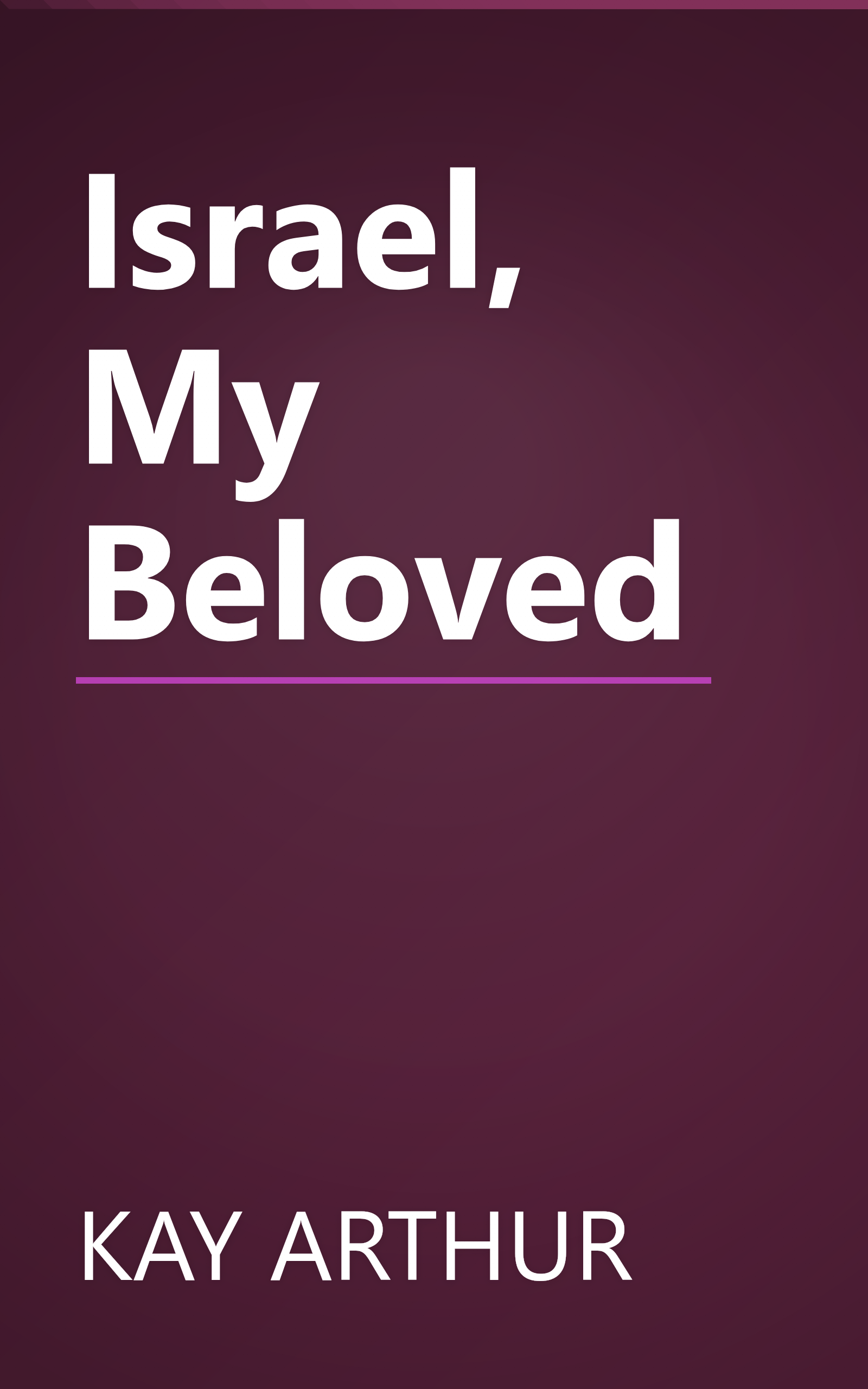 Israel, My Beloved book cover
