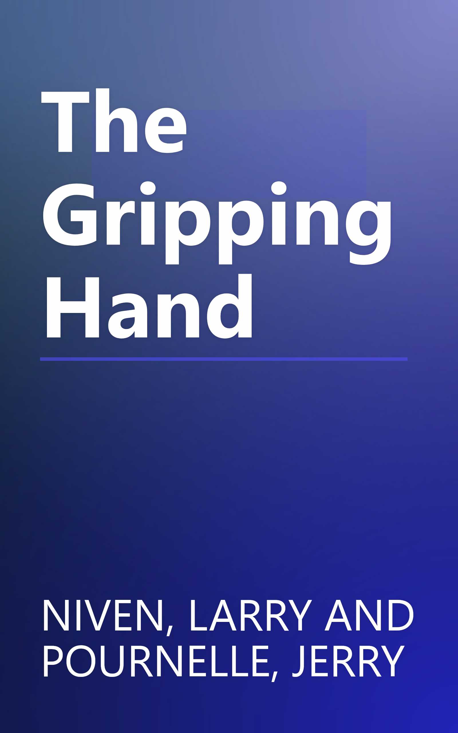 The Gripping Hand book cover