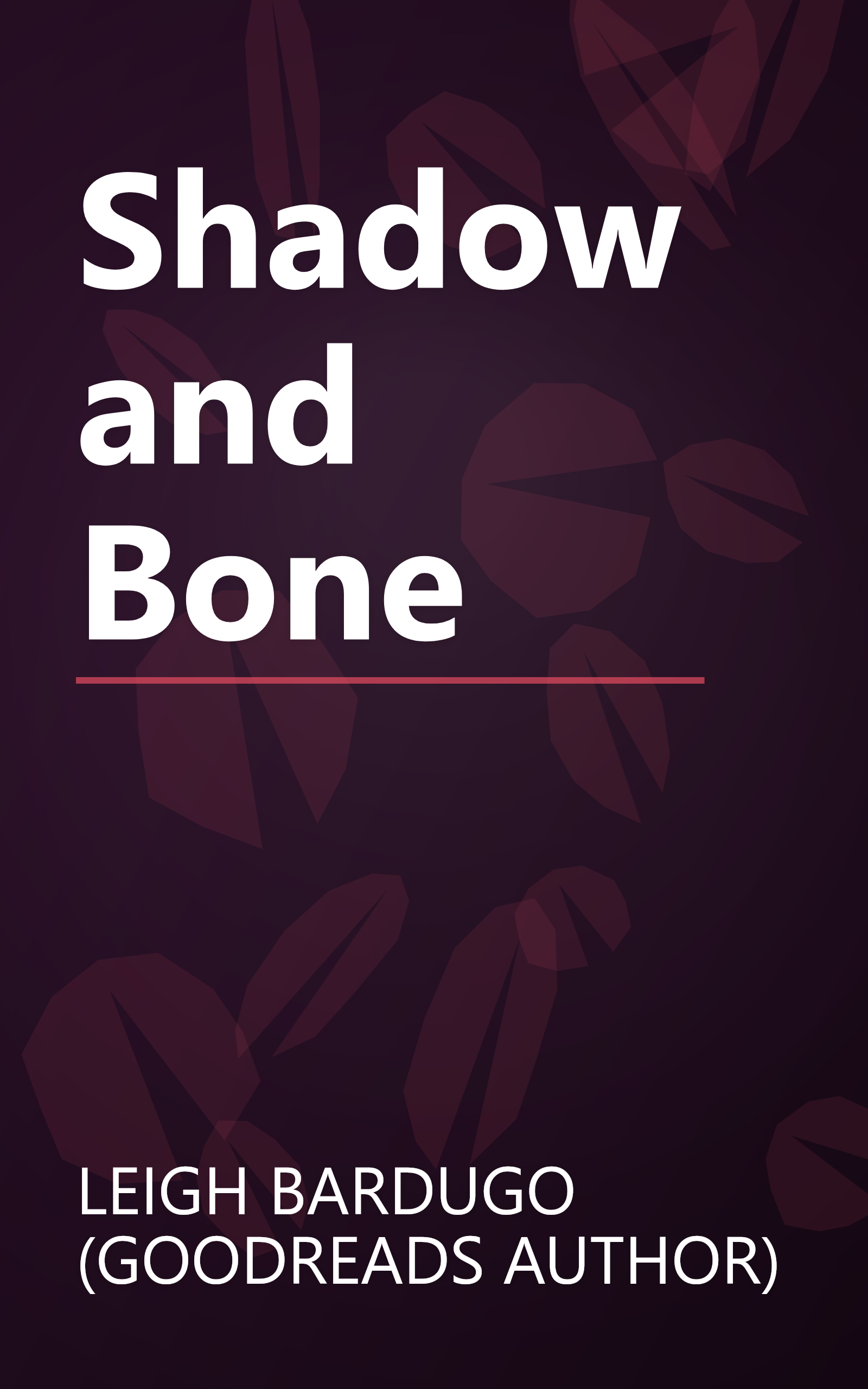 Shadow and Bone book cover