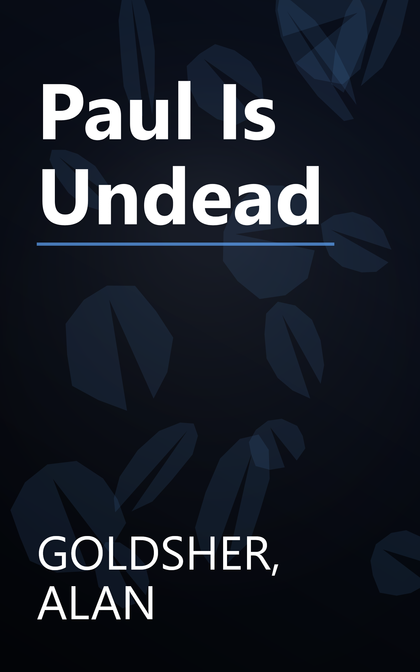 Paul Is Undead book cover