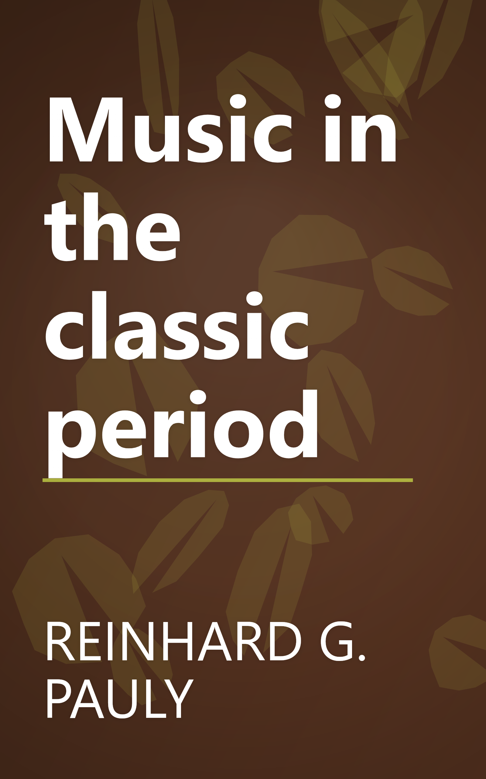 Music in the classic period book cover