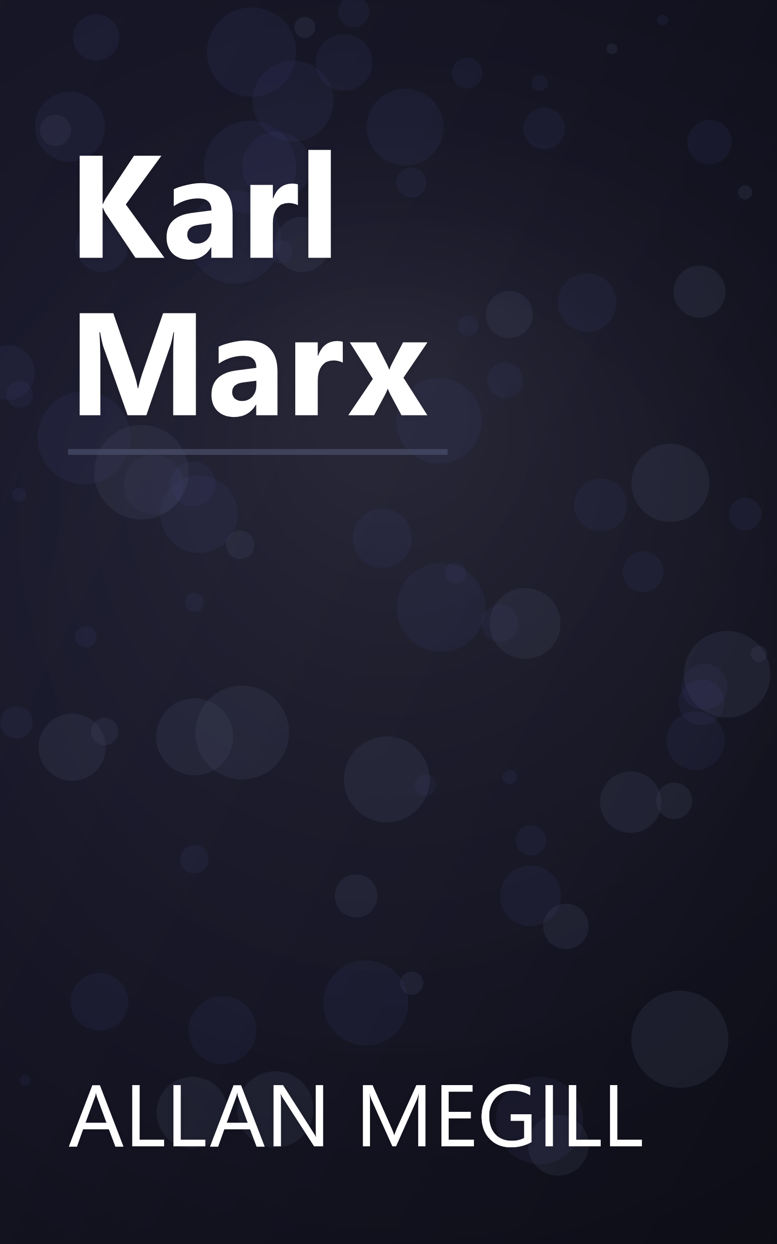Karl Marx book cover
