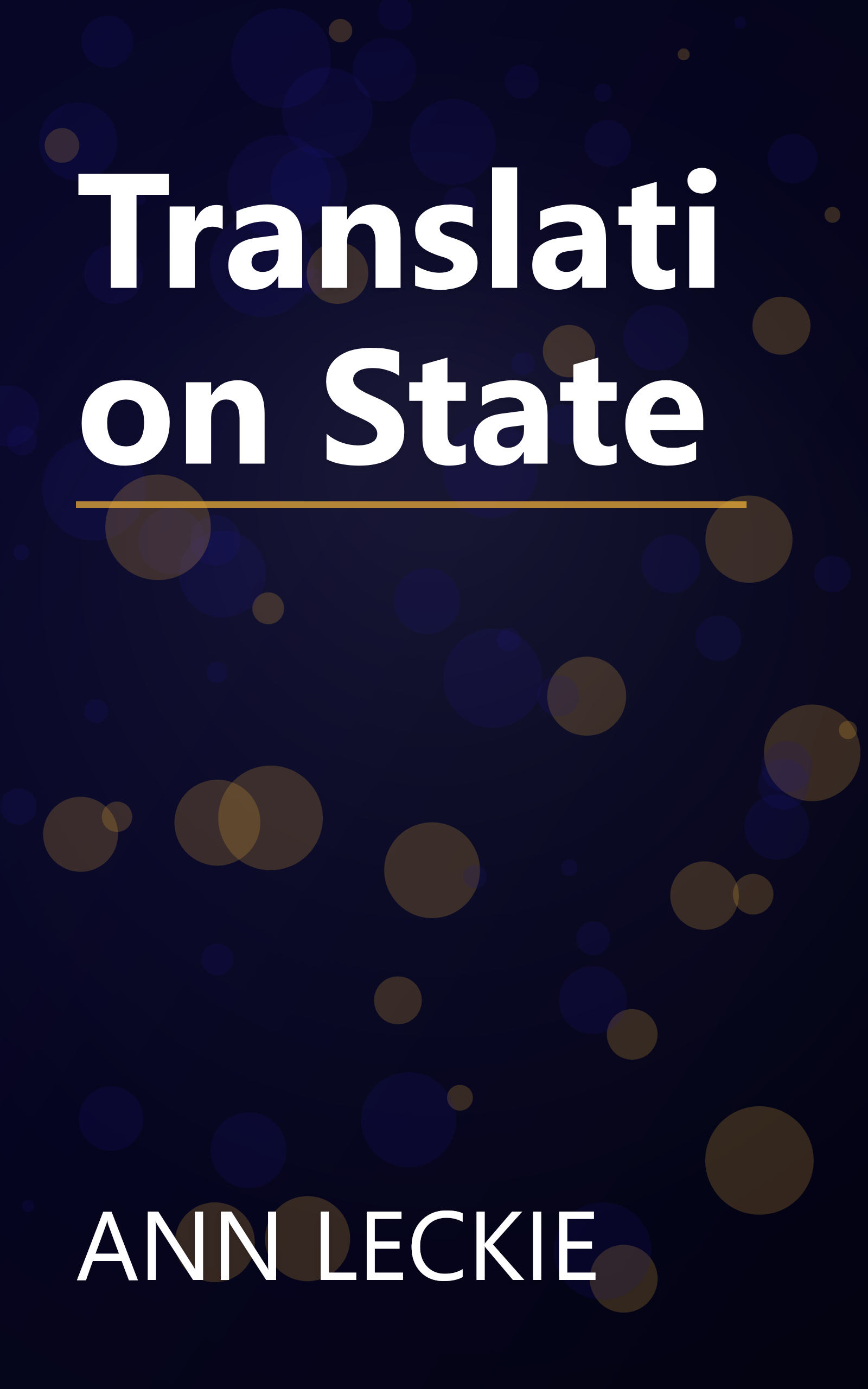 Translation State book cover