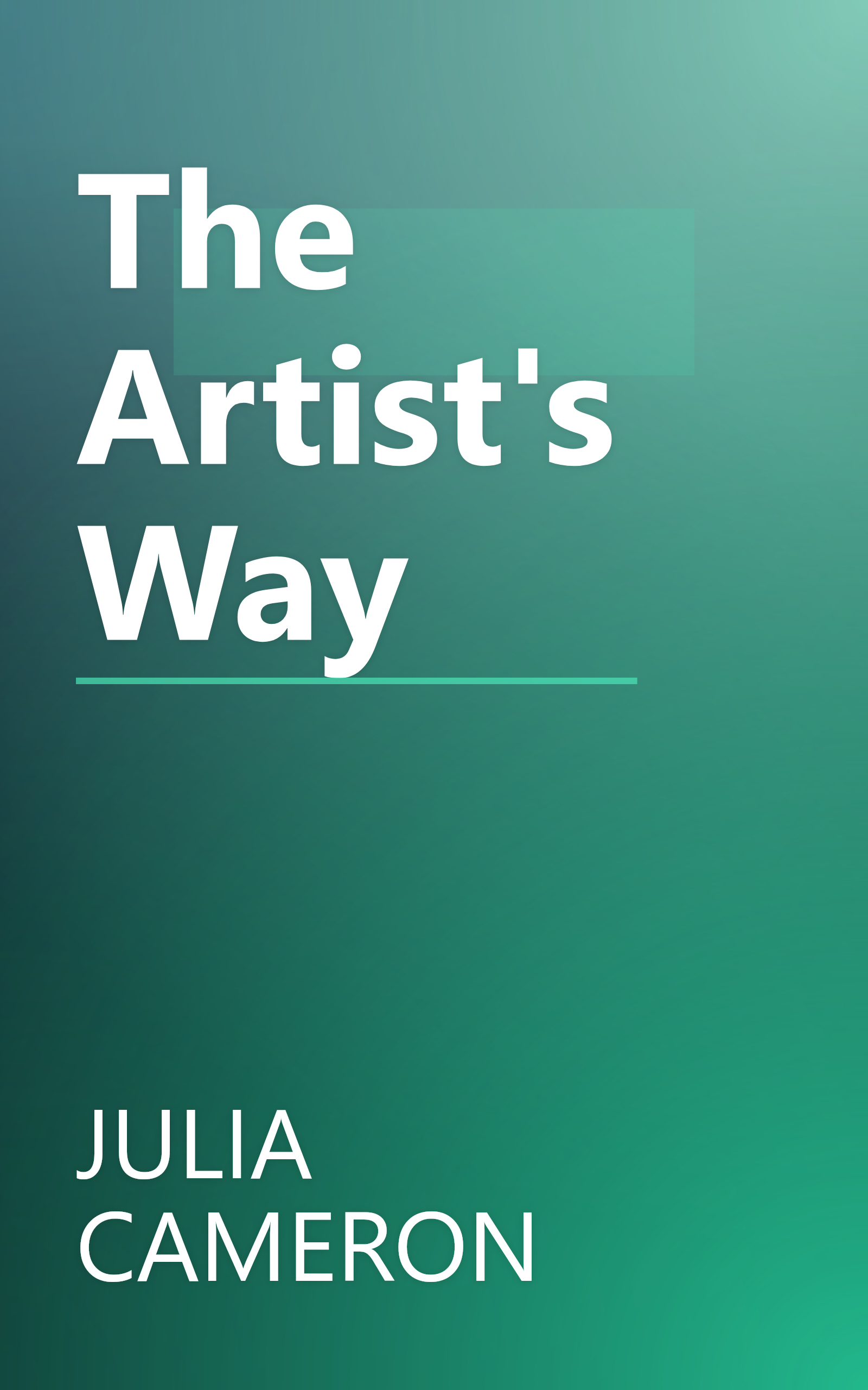 The Artist's Way book cover