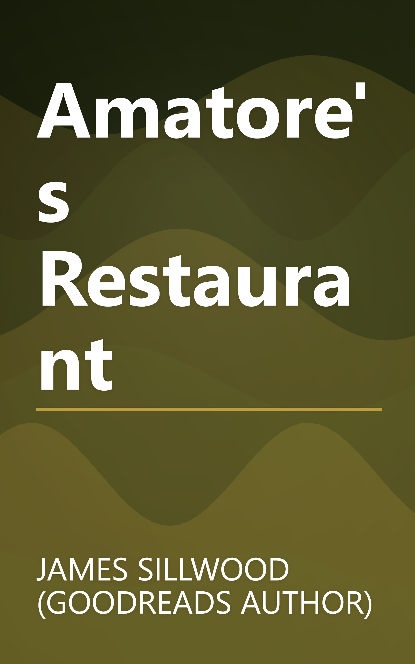 Amatore's Restaurant book cover