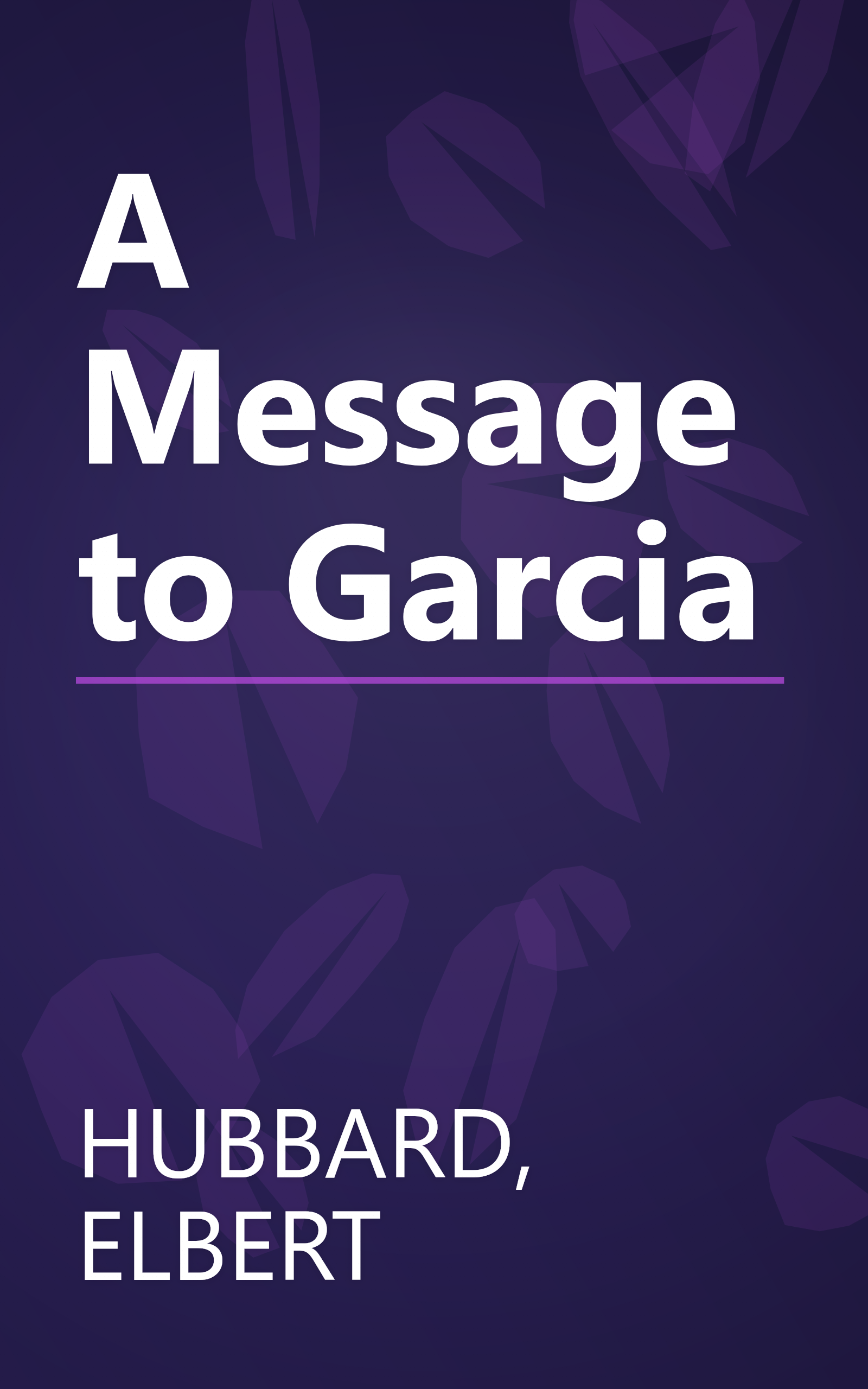 A Message to Garcia book cover