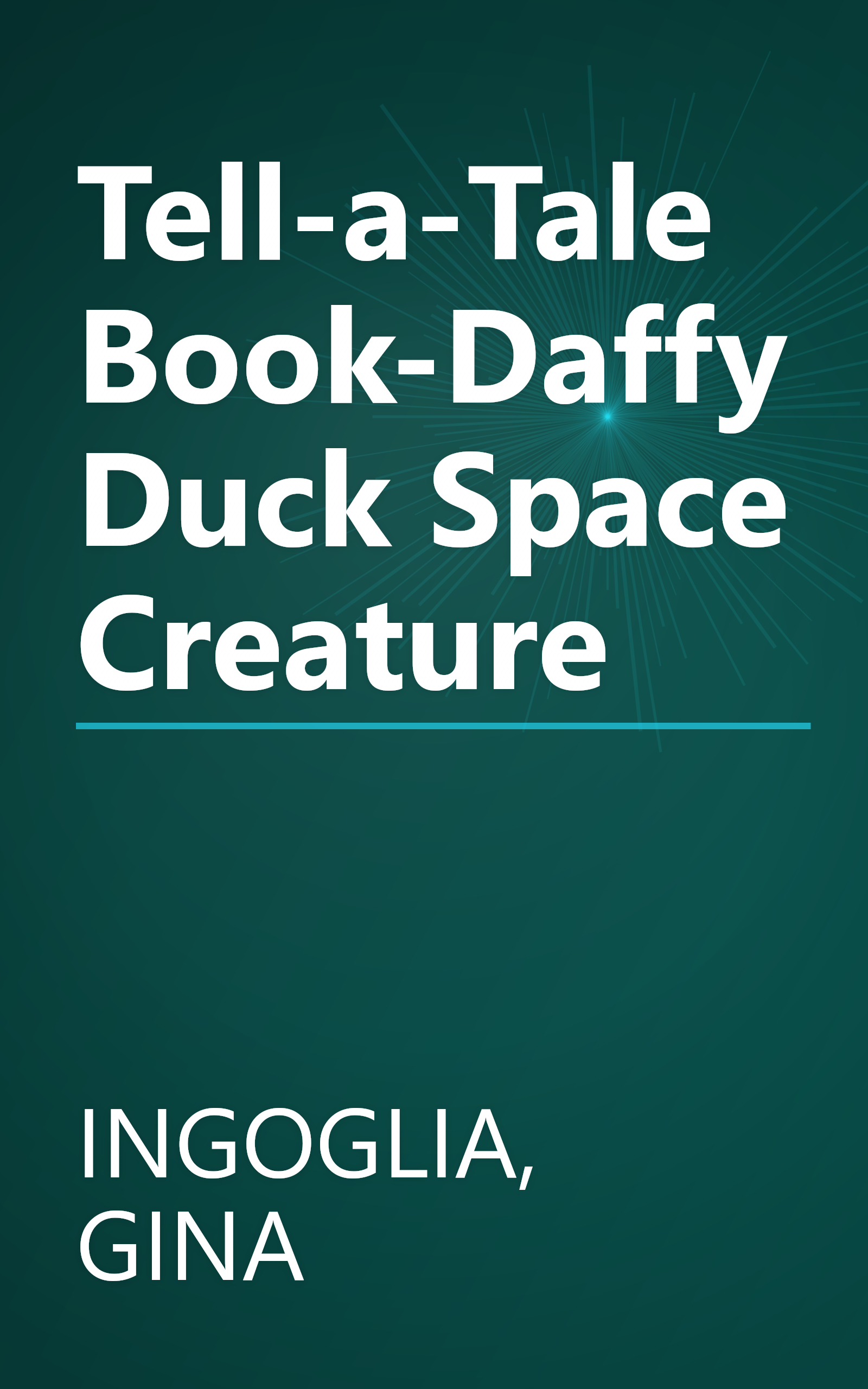 Tell-a-Tale Book-Daffy Duck Space Creature book cover