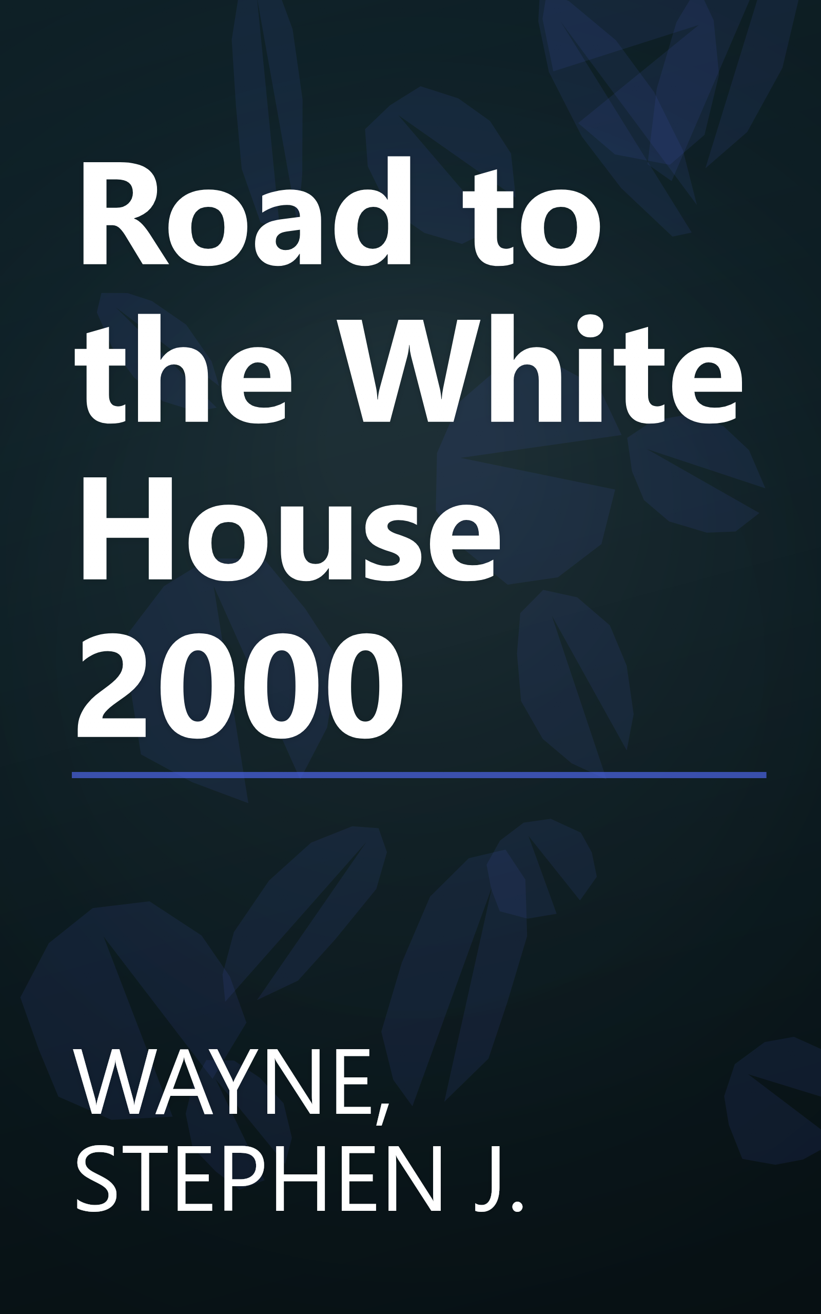 Road to the White House 2000 book cover