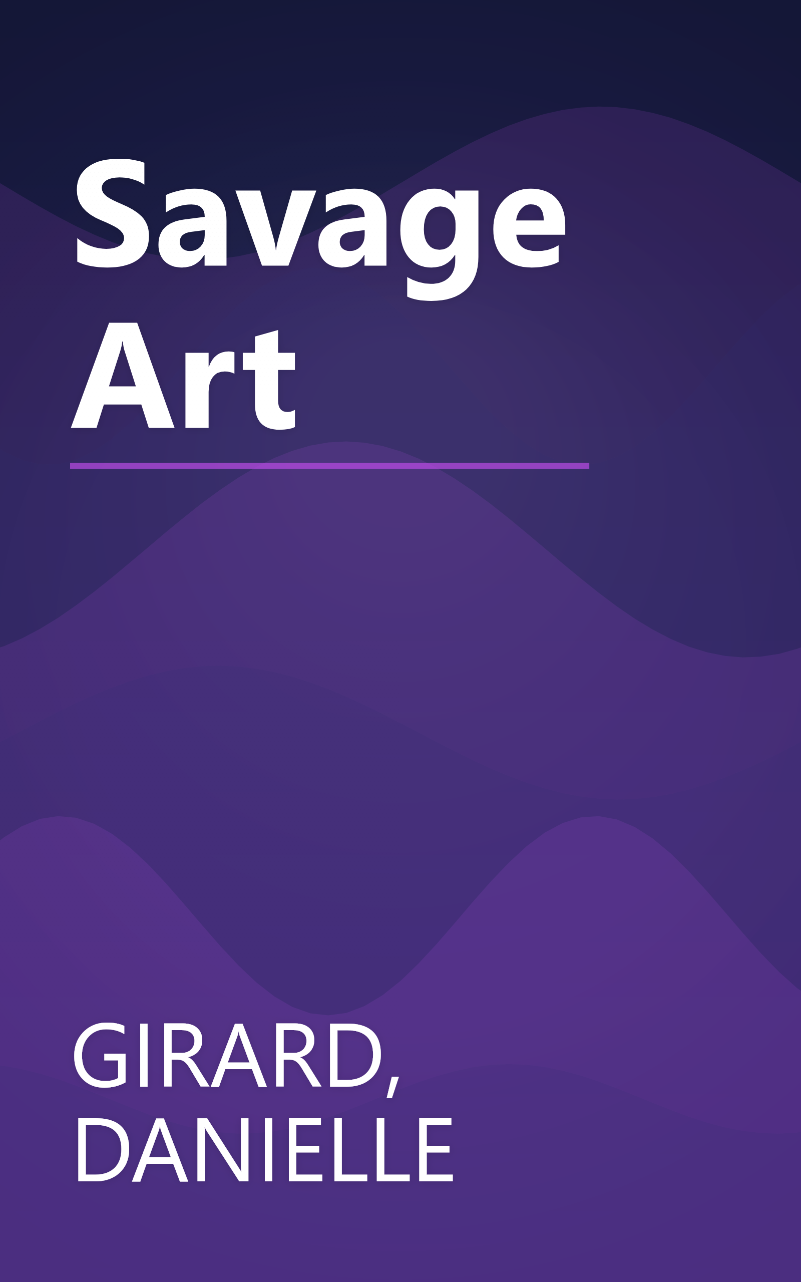 Savage Art book cover