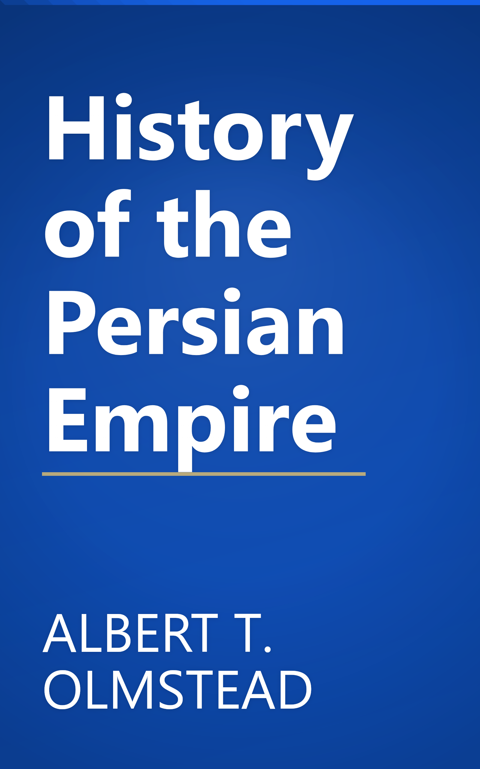 History of the Persian Empire book cover