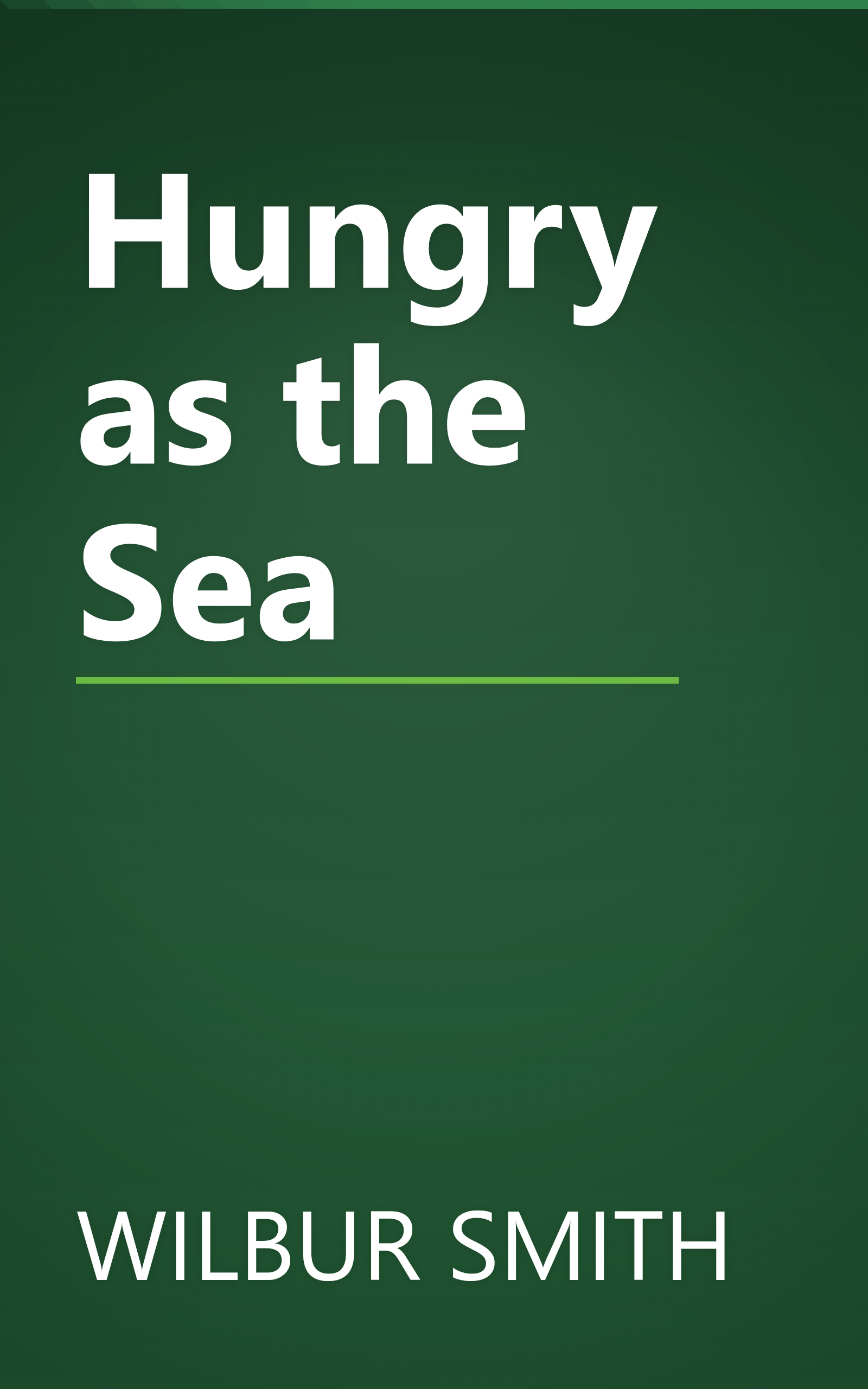 Hungry as the Sea book cover