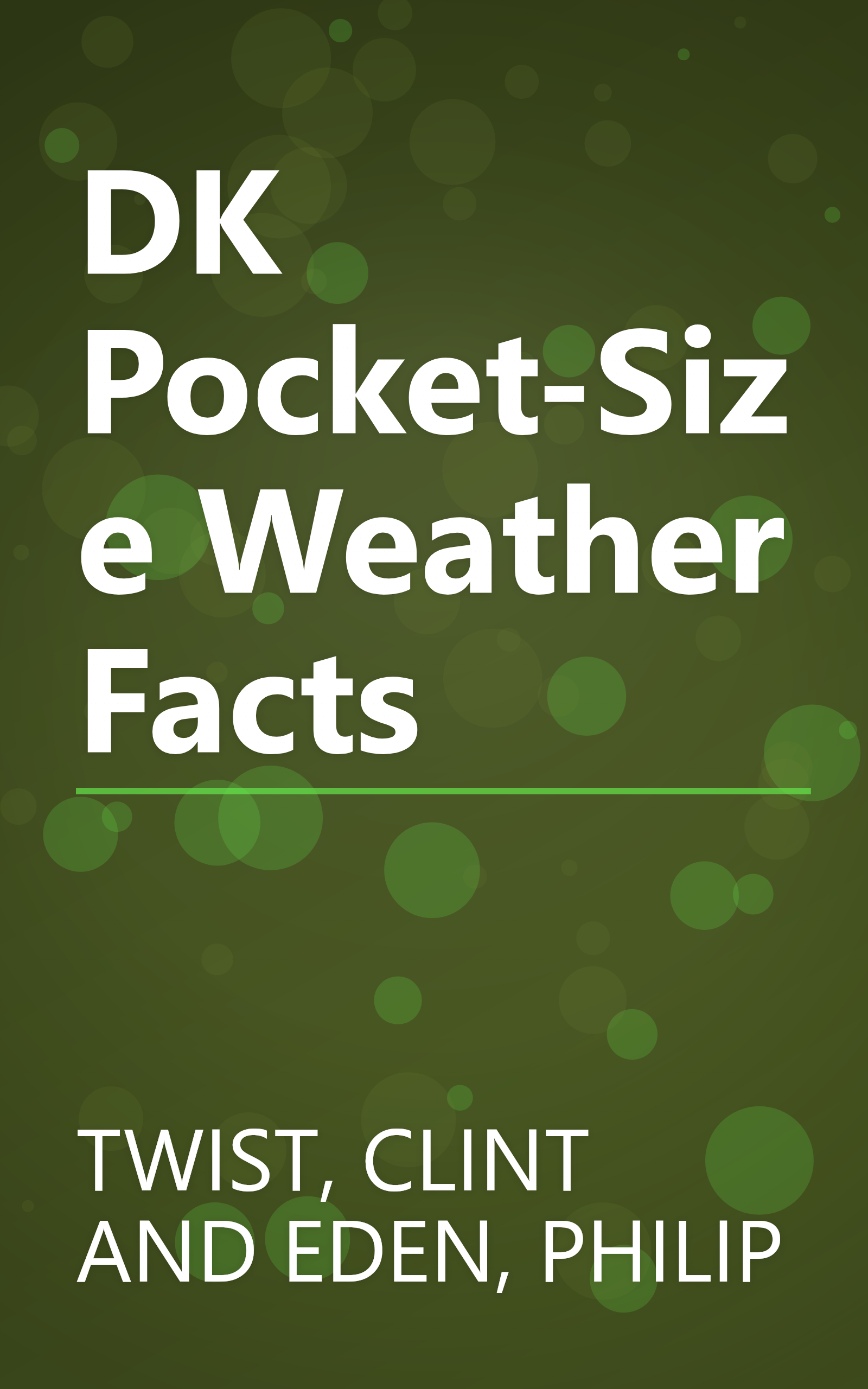 DK Pocket-Size Weather Facts book cover