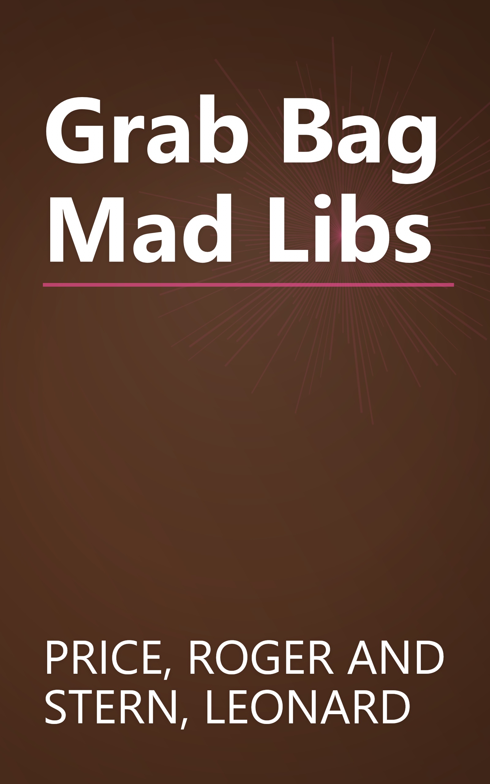 Grab Bag Mad Libs book cover