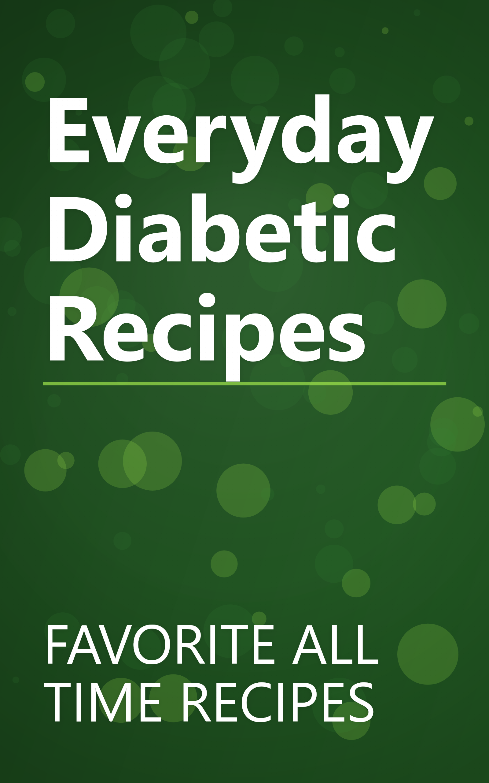 Everyday Diabetic Recipes book cover