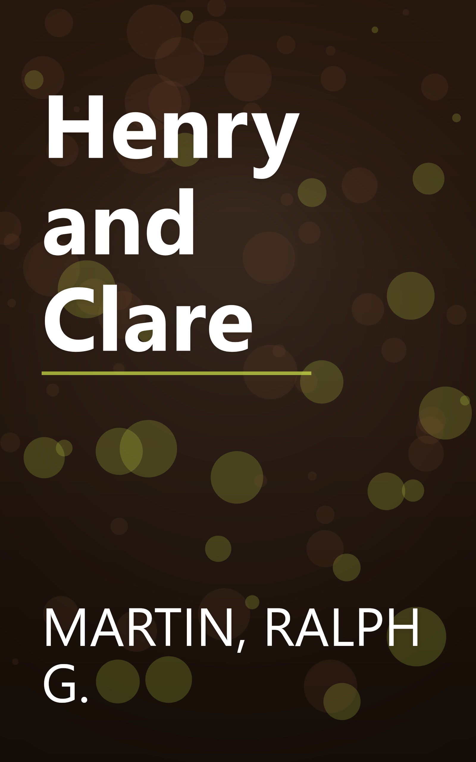 Henry and Clare book cover