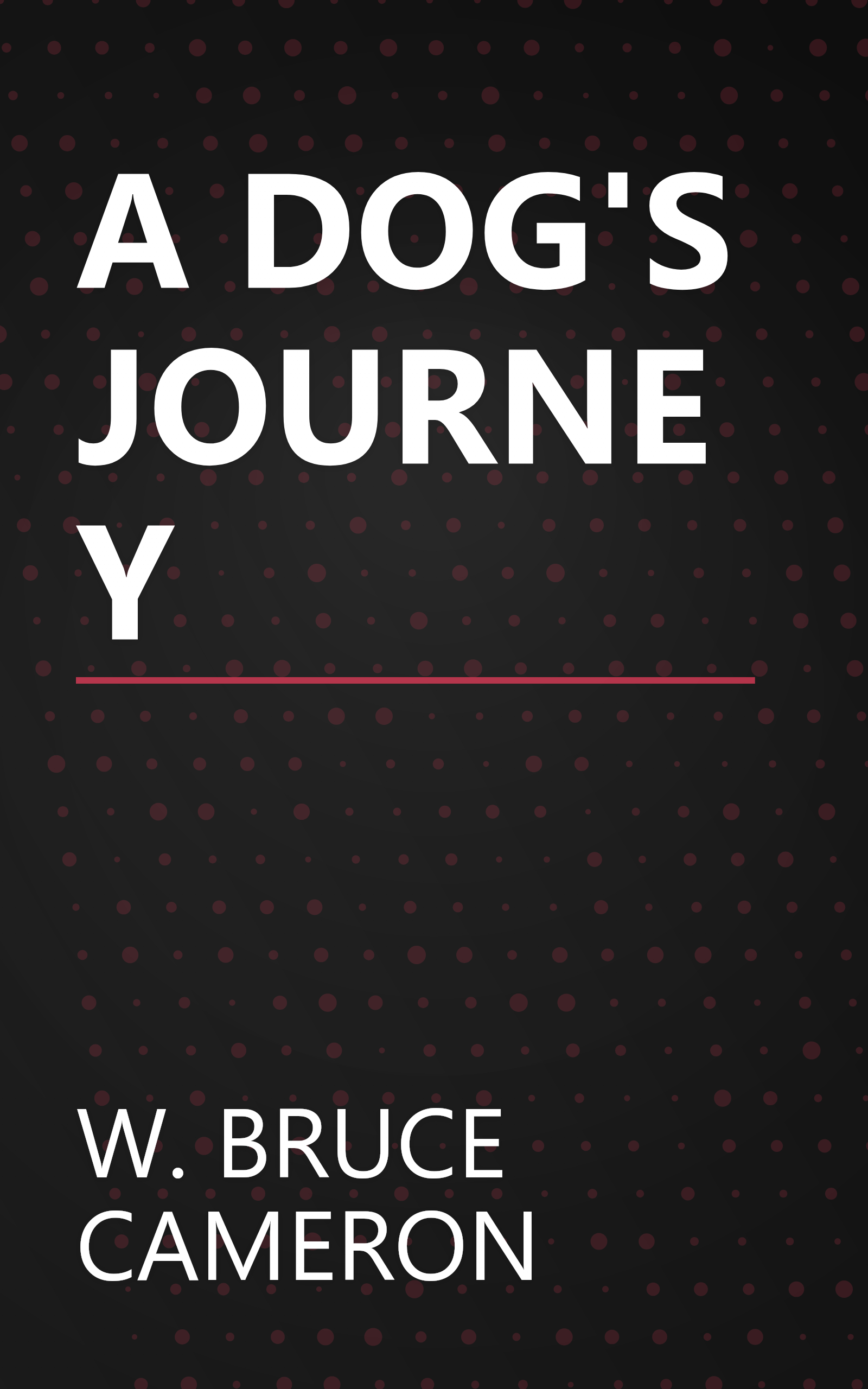 A DOG'S JOURNEY book cover