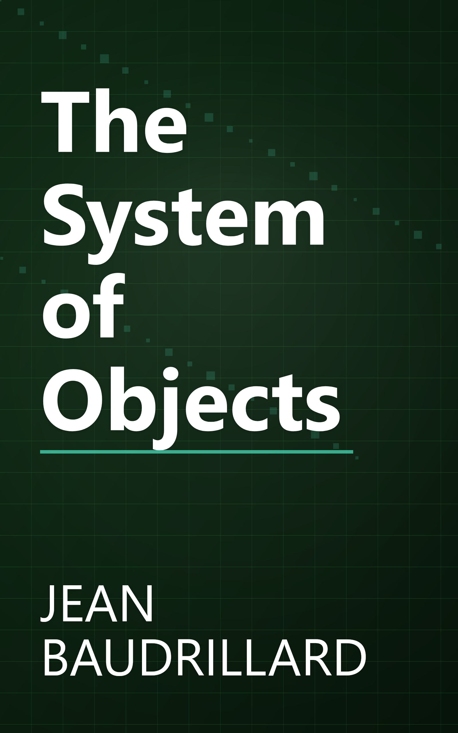 The System of Objects book cover