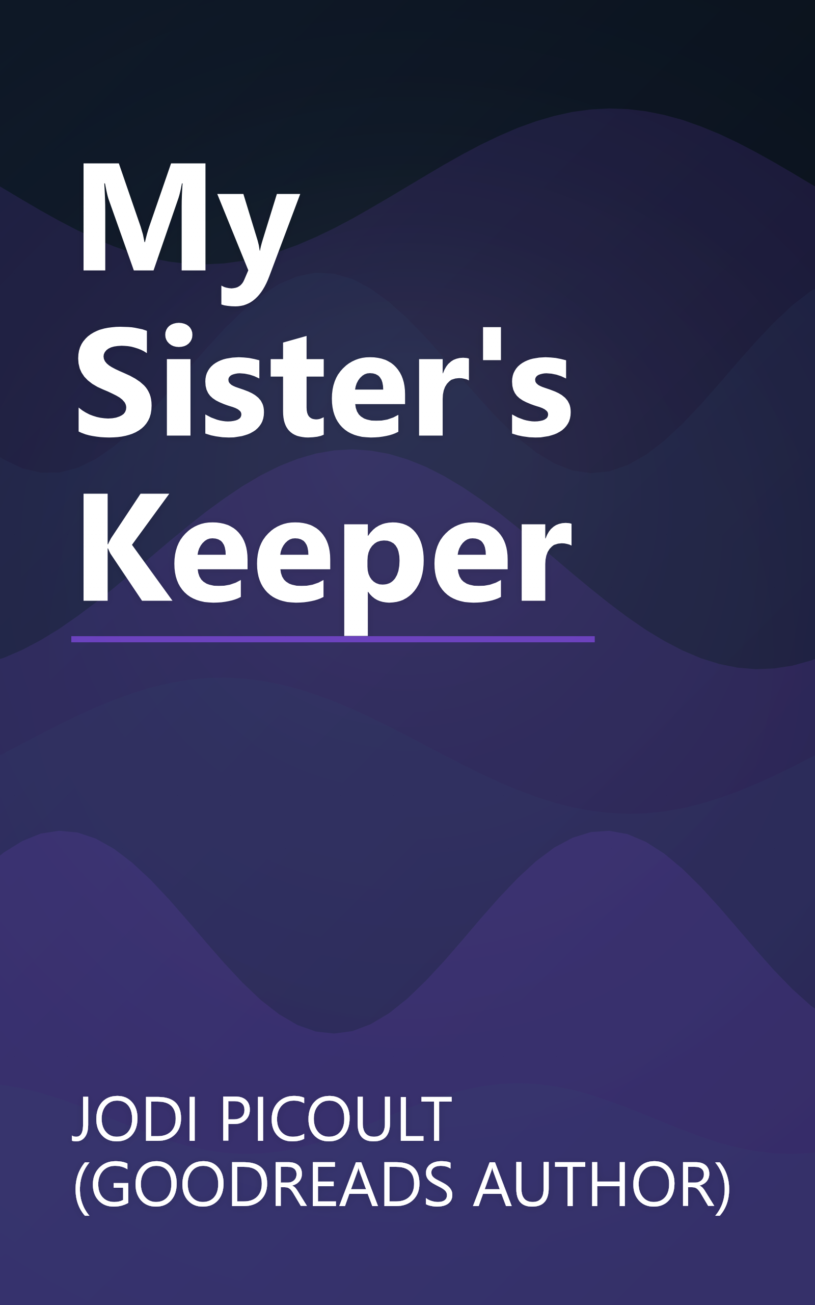 My Sister's Keeper book cover
