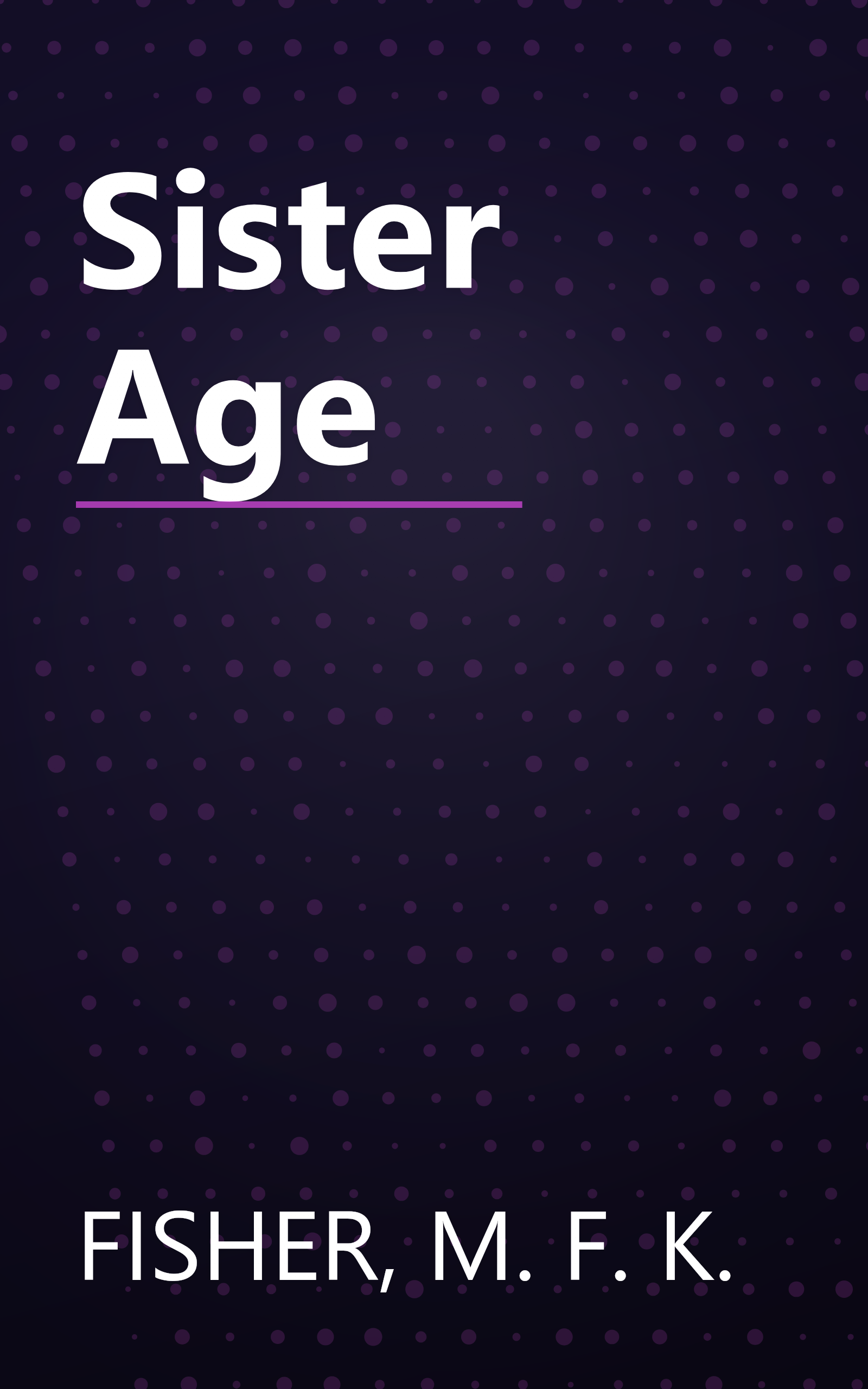 Sister Age book cover