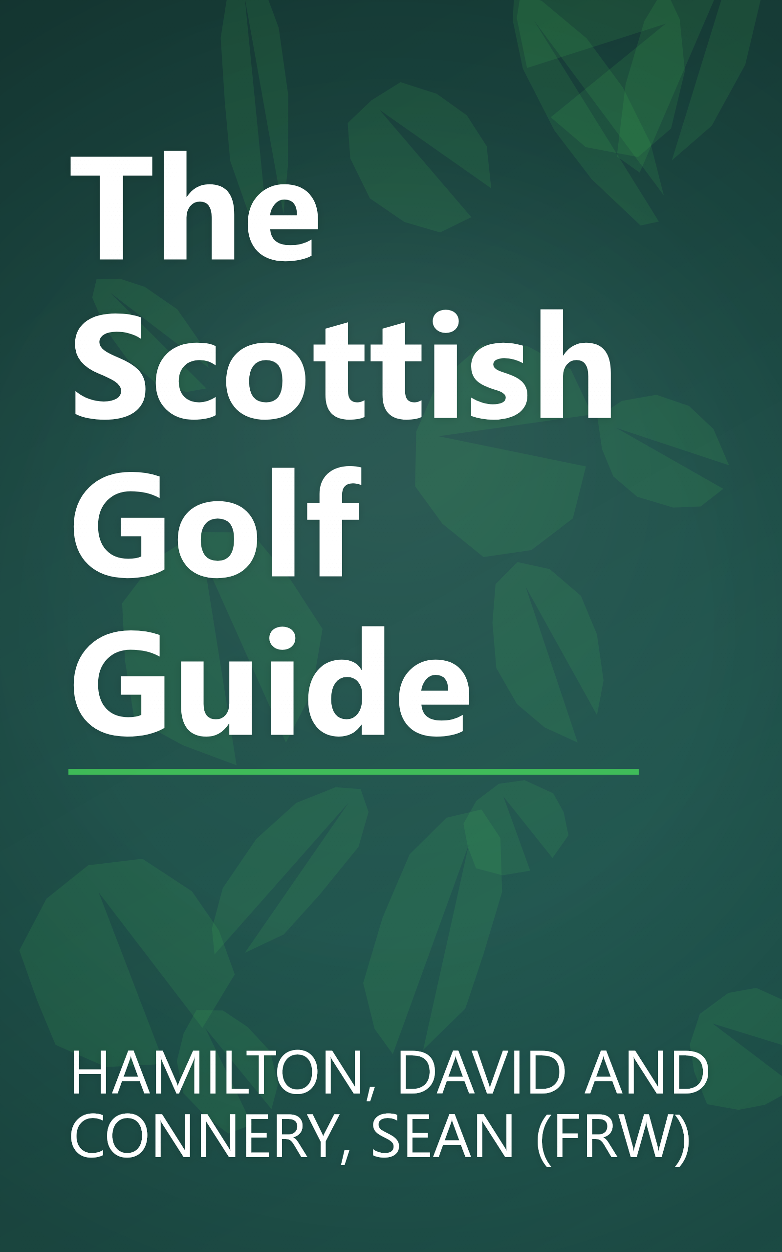 The Scottish Golf Guide book cover