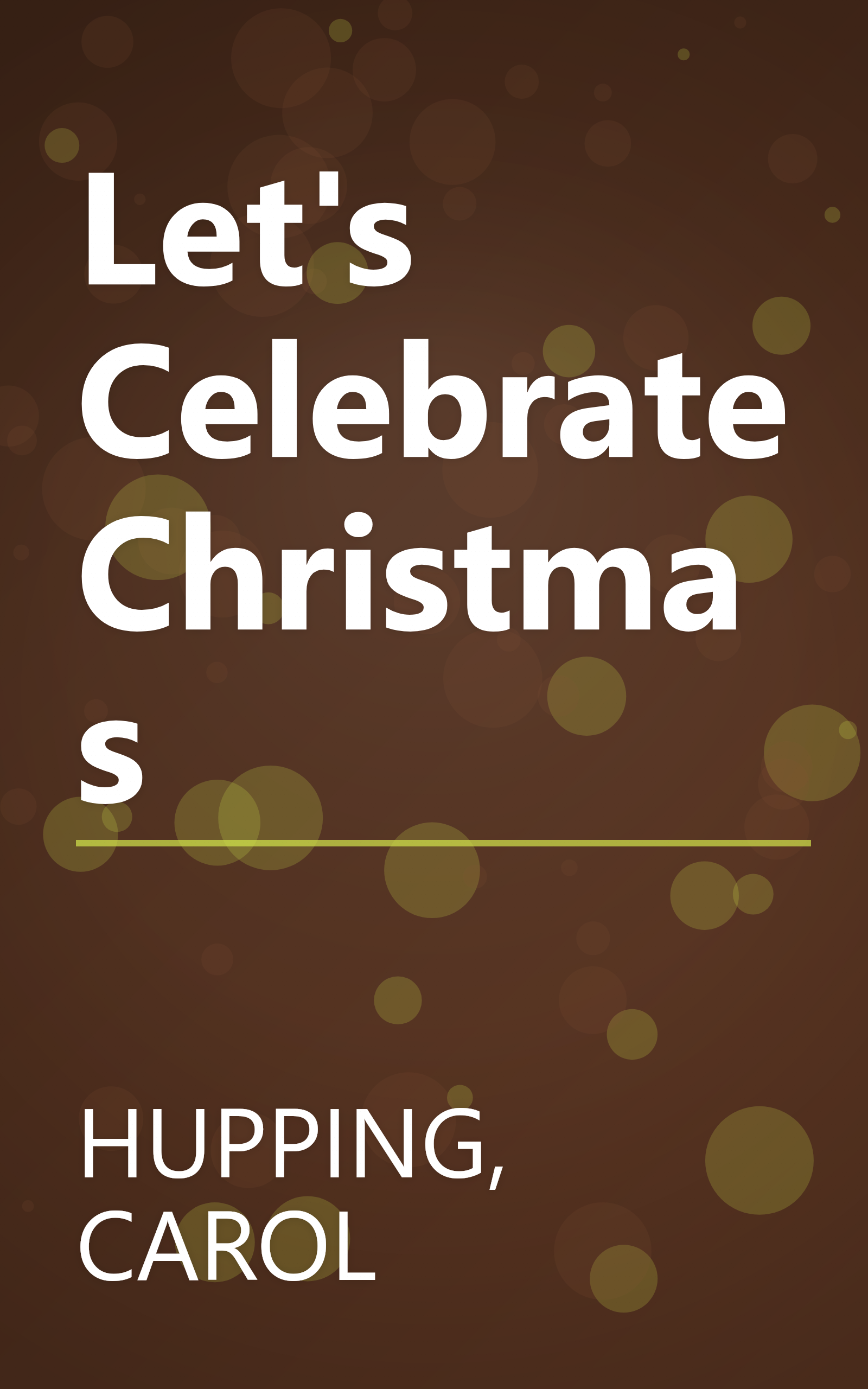 Let's Celebrate Christmas book cover
