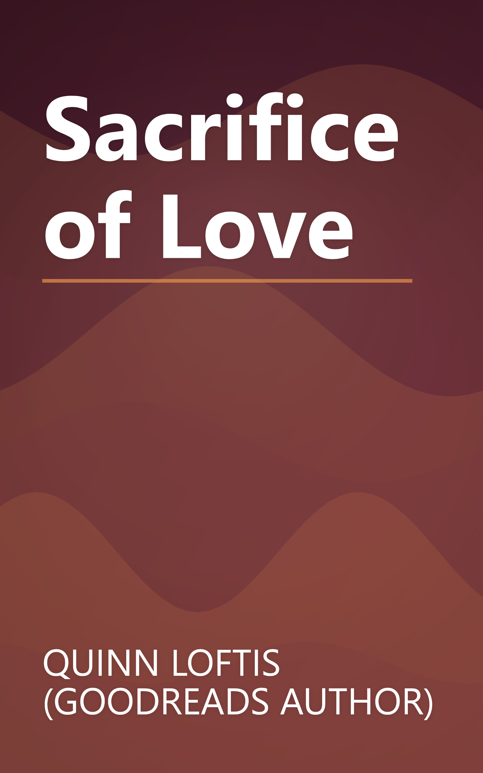 Sacrifice of Love book cover