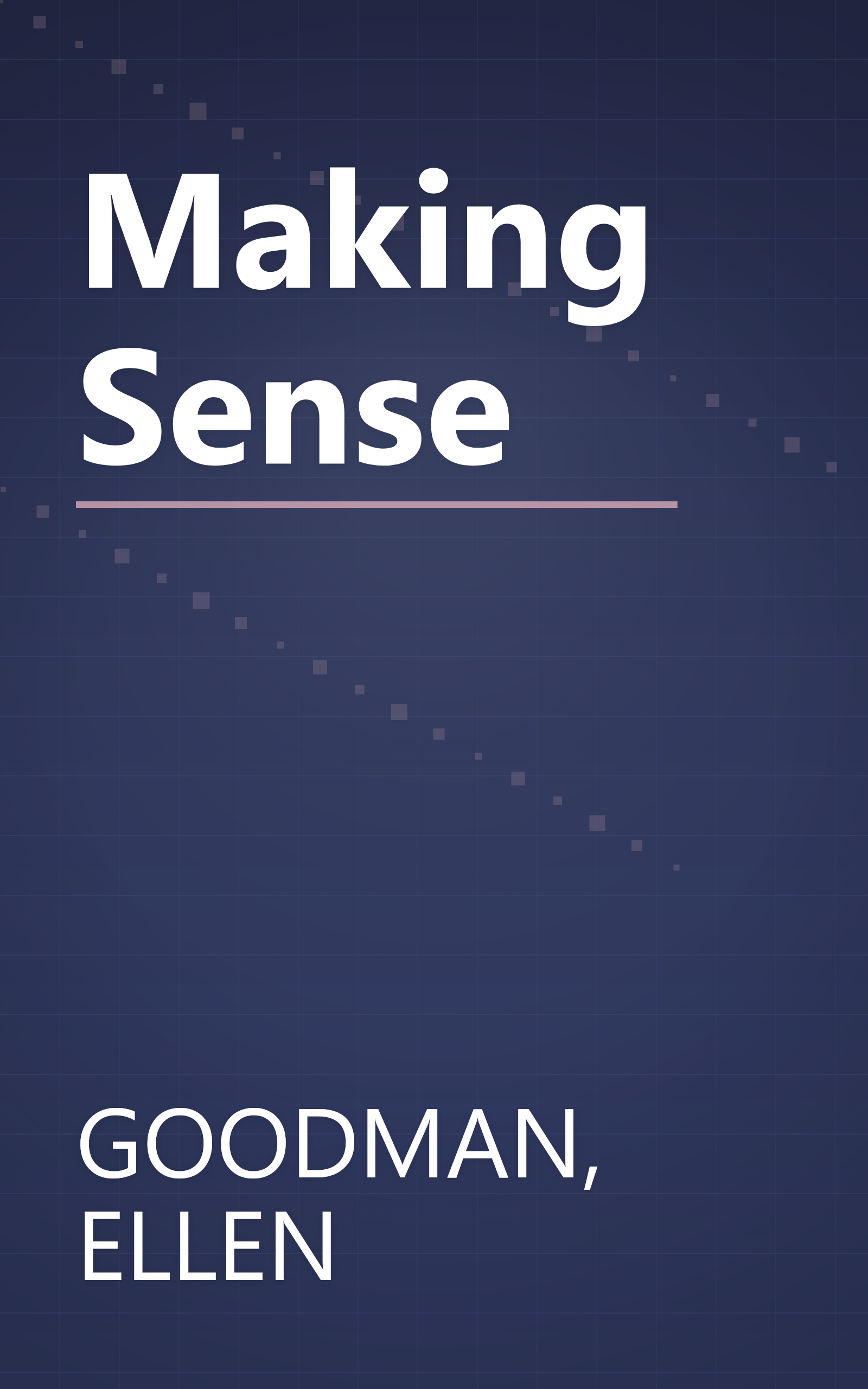 Making Sense book cover