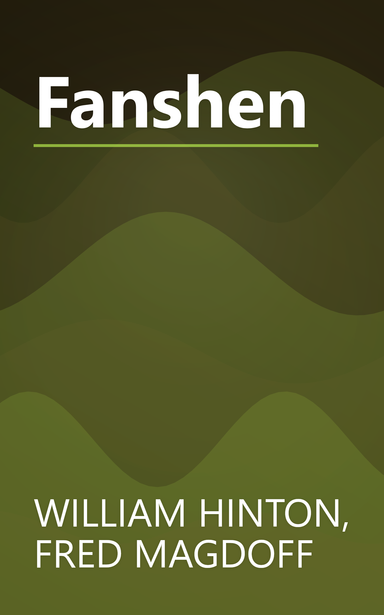 Fanshen book cover